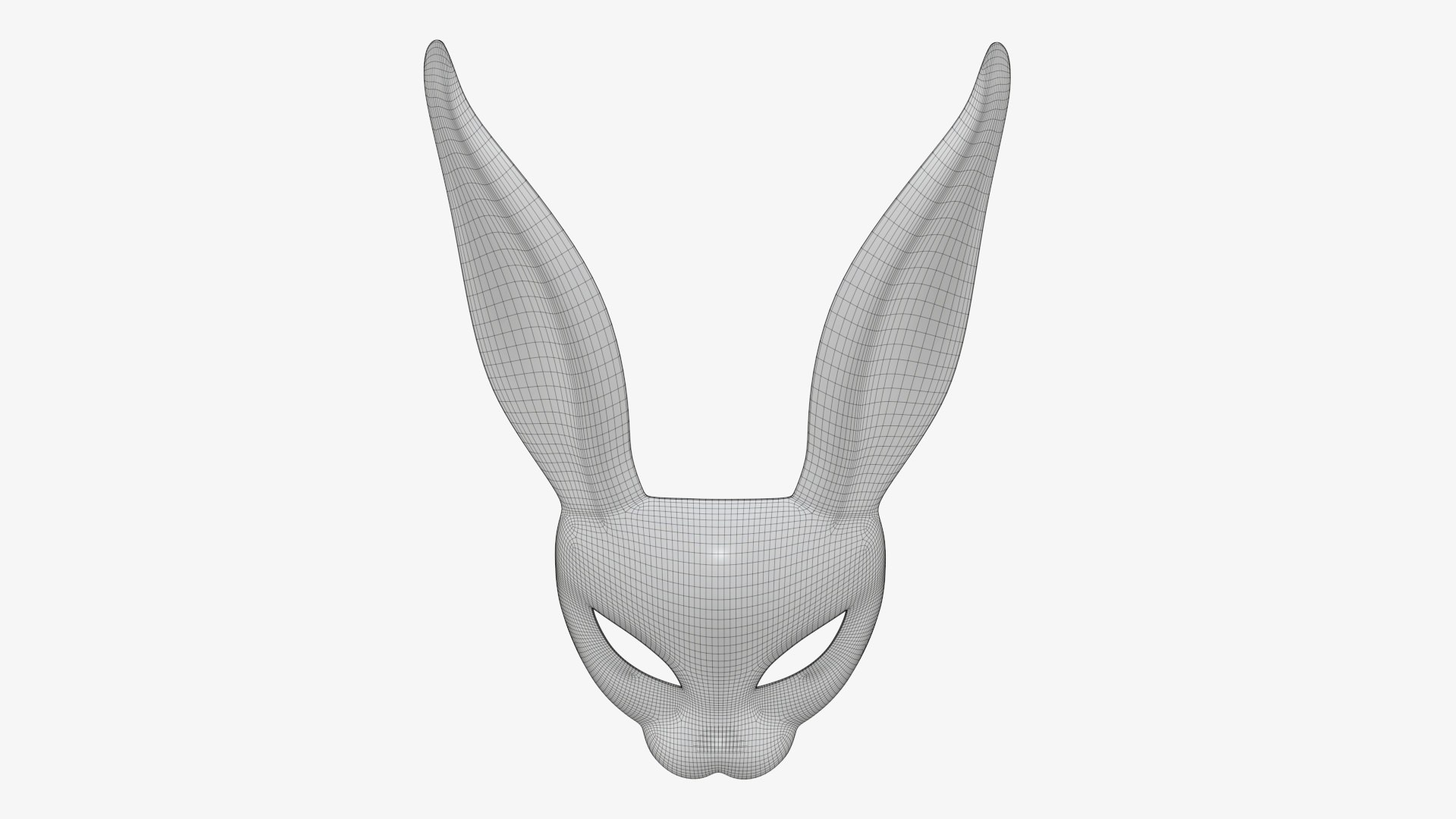 3D Mask Rabbit Face Model - TurboSquid 1698328