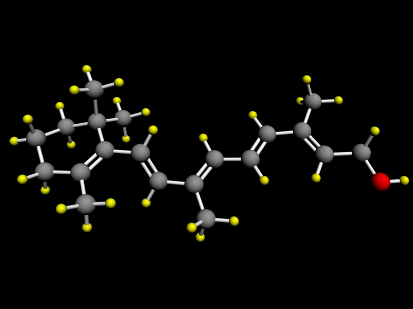 3d Retinol Vitamin Model