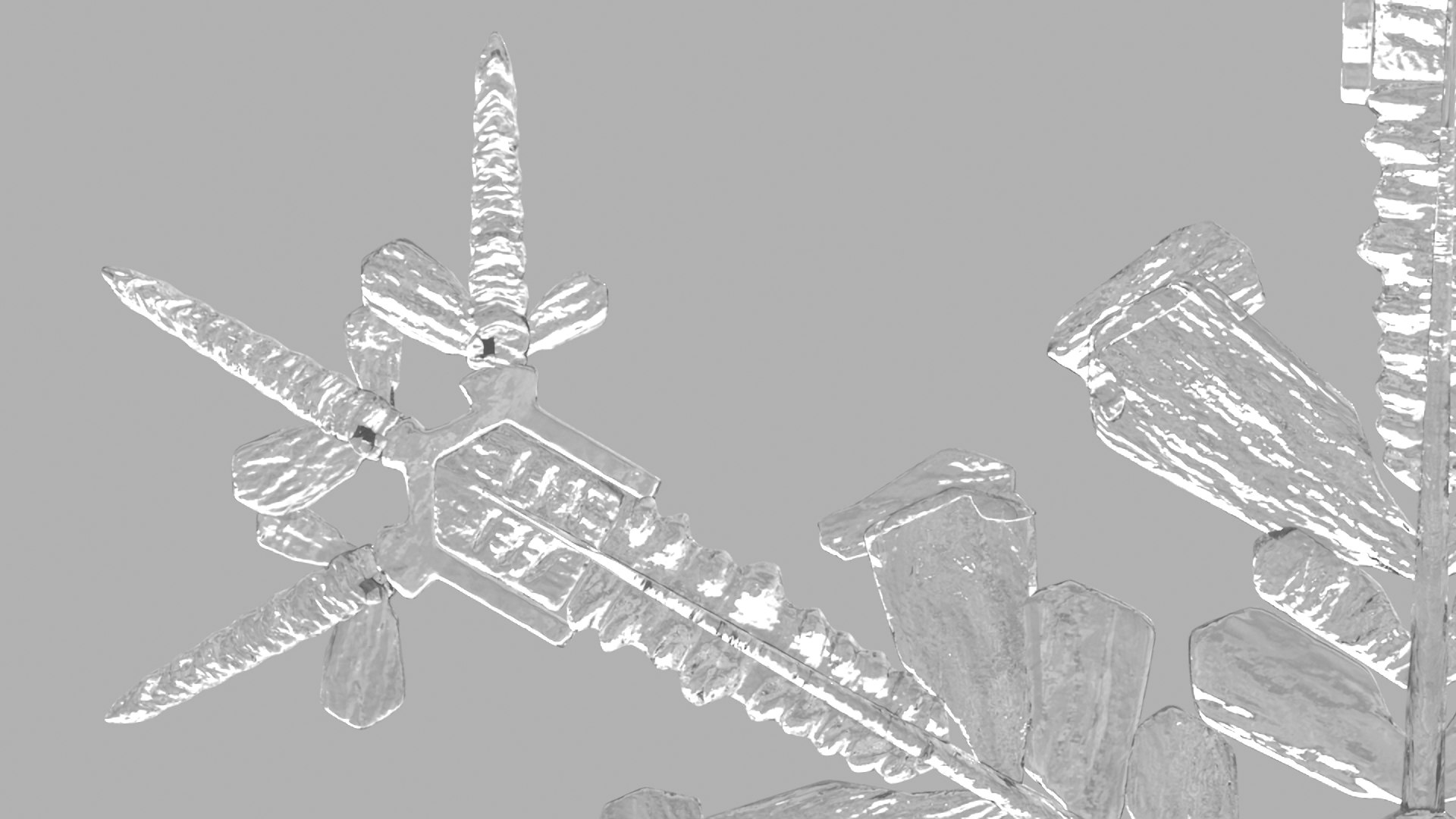 Intricate Snowflake 3D Model - TurboSquid 2243863