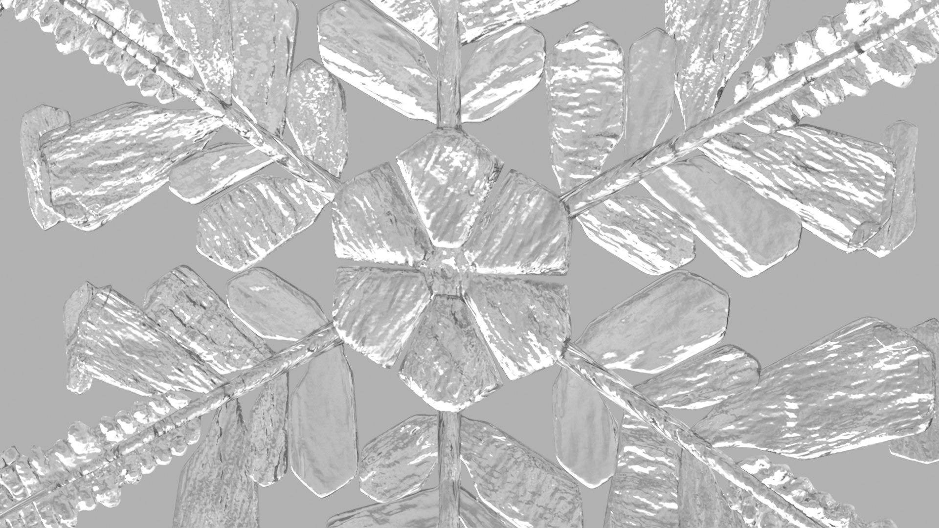 Intricate Snowflake 3D Model - TurboSquid 2243863