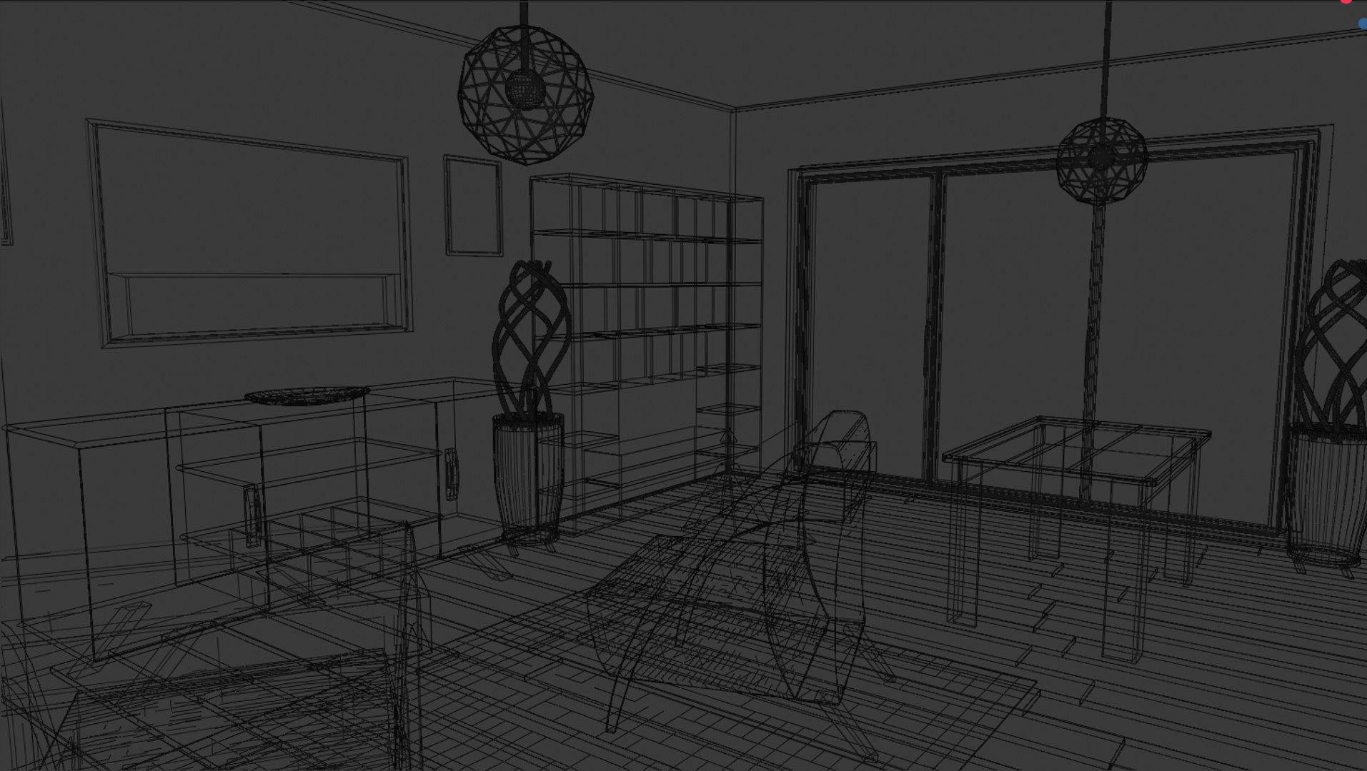 Dining Room 3D Model - TurboSquid 1549636