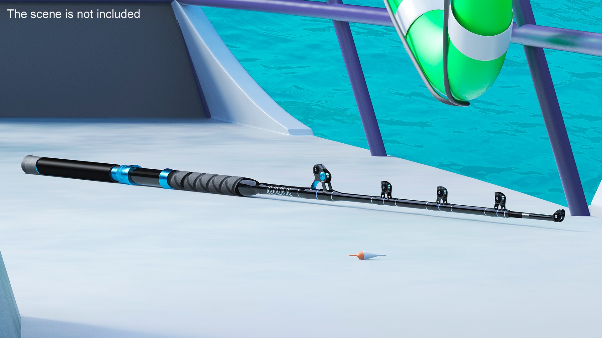 UltraLight Fishing Rod 3D Model - TurboSquid 2141117