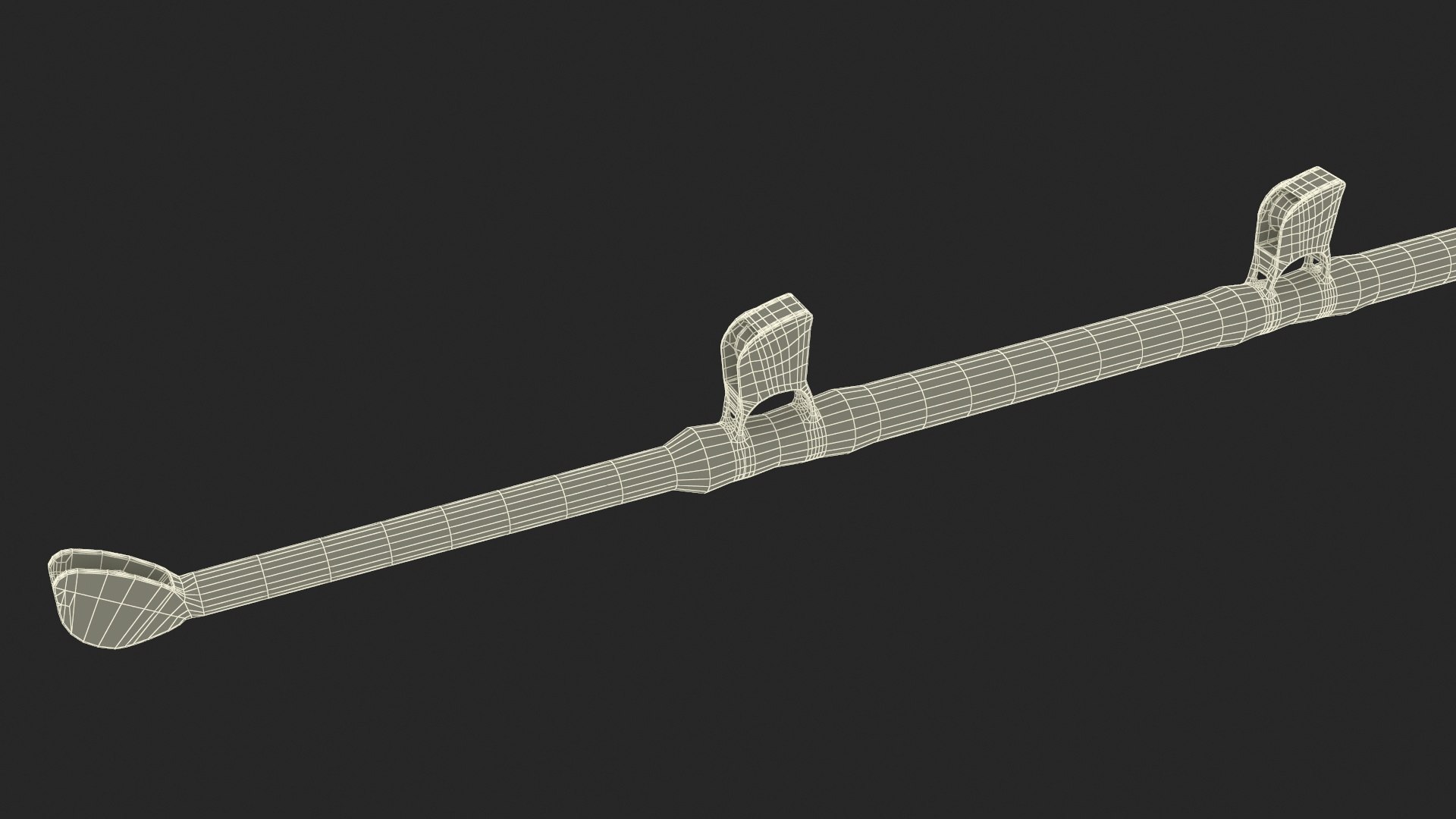 UltraLight Fishing Rod 3D Model - TurboSquid 2141117