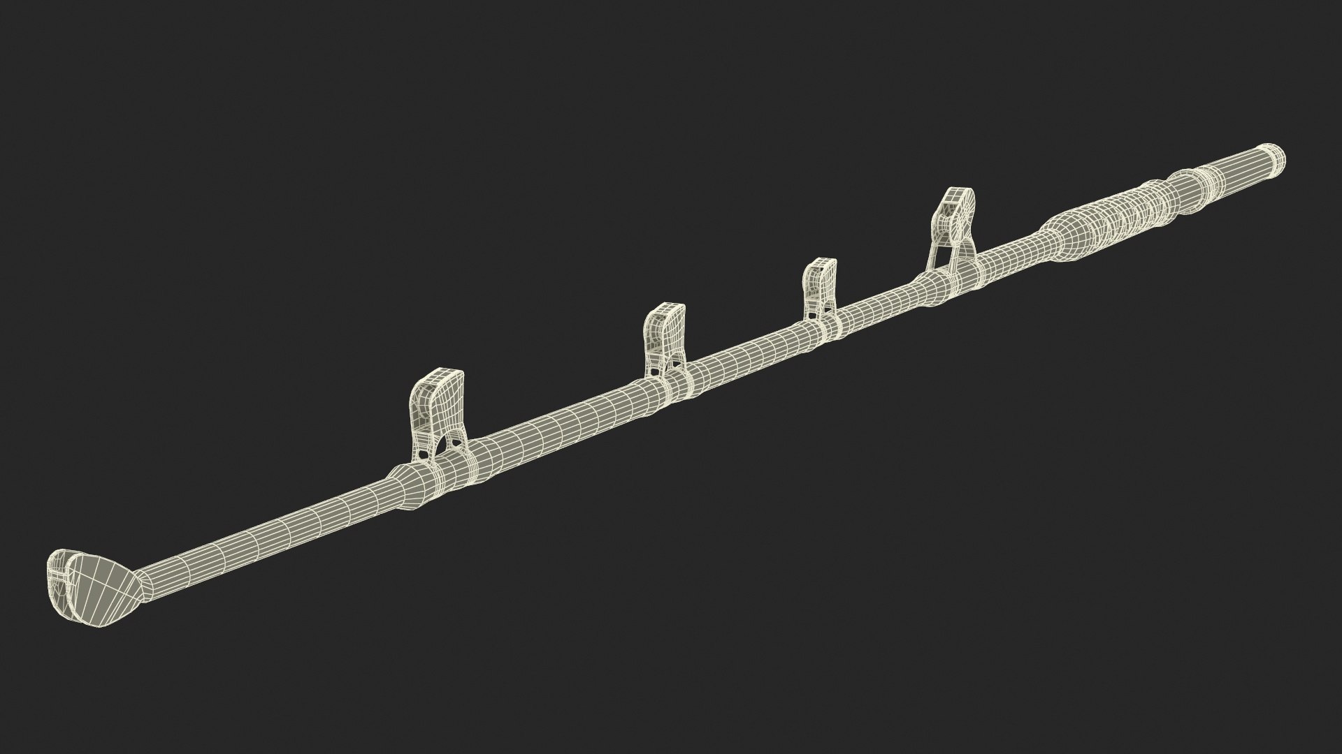 UltraLight Fishing Rod 3D Model - TurboSquid 2141117