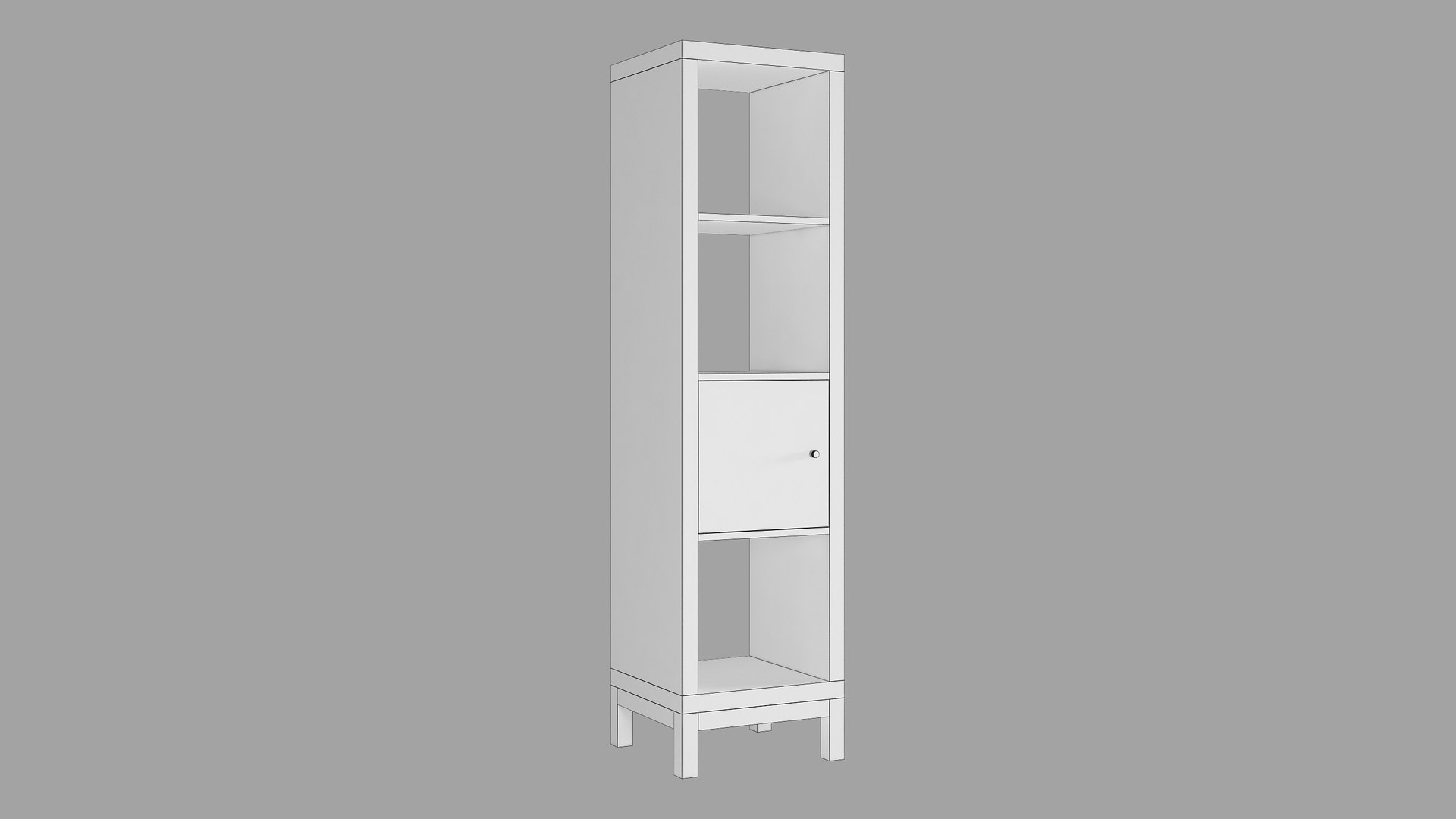 3D IKEA Kallax Model - TurboSquid 2037190