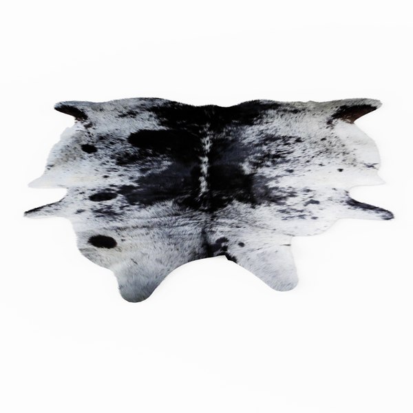 Wool leather cowhide rug 3D model - TurboSquid 1566896