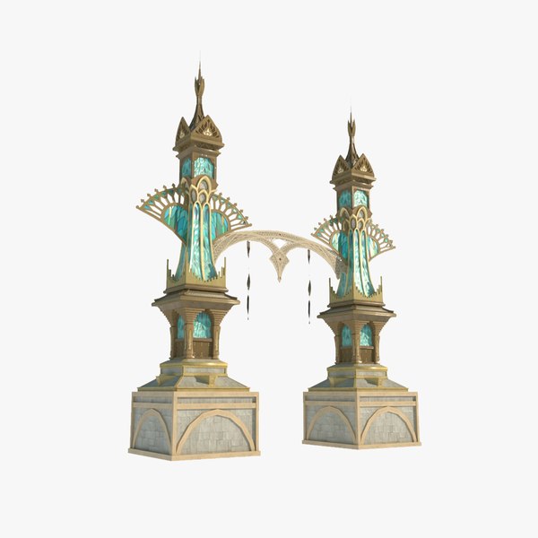modelo 3d Magic style architectural arches - TurboSquid 2096124