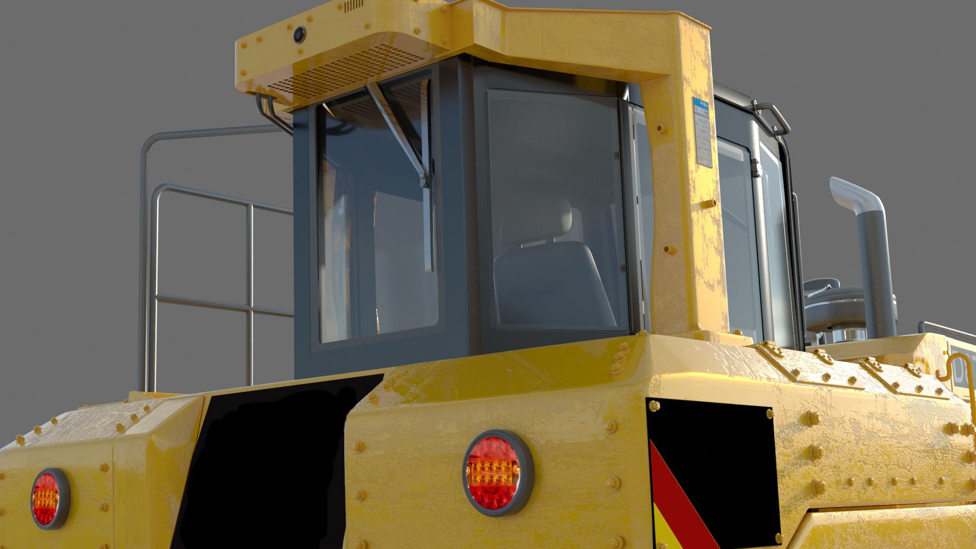 D8T Track Type Tractor 3D Model - TurboSquid 2001111