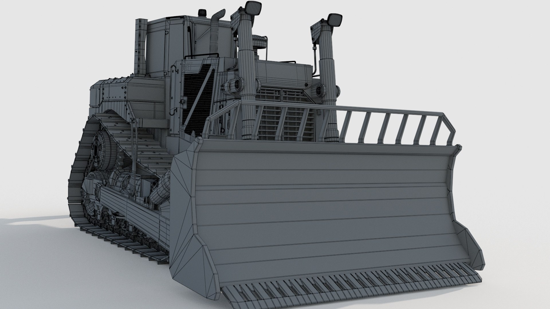 D8T Track Type Tractor 3D Model - TurboSquid 2001111