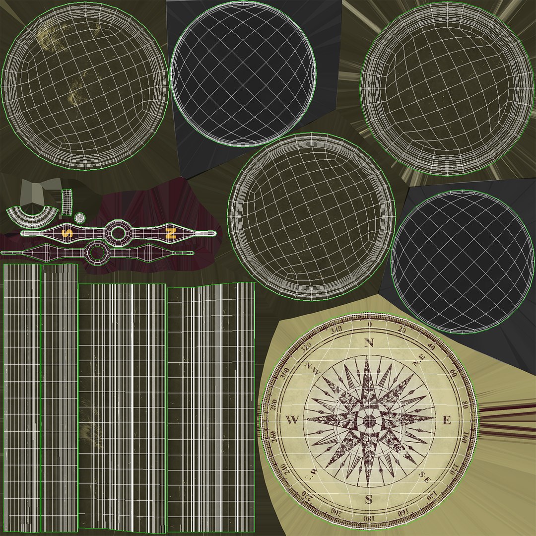 3D Model Compass - TurboSquid 1390969