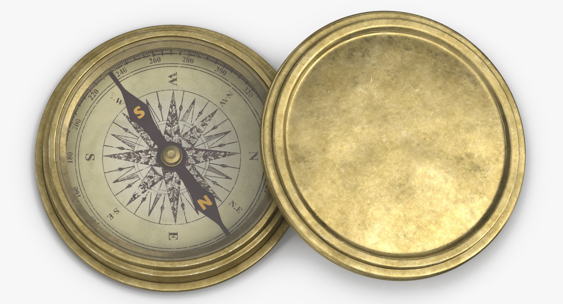 3D Model Compass - TurboSquid 1390969