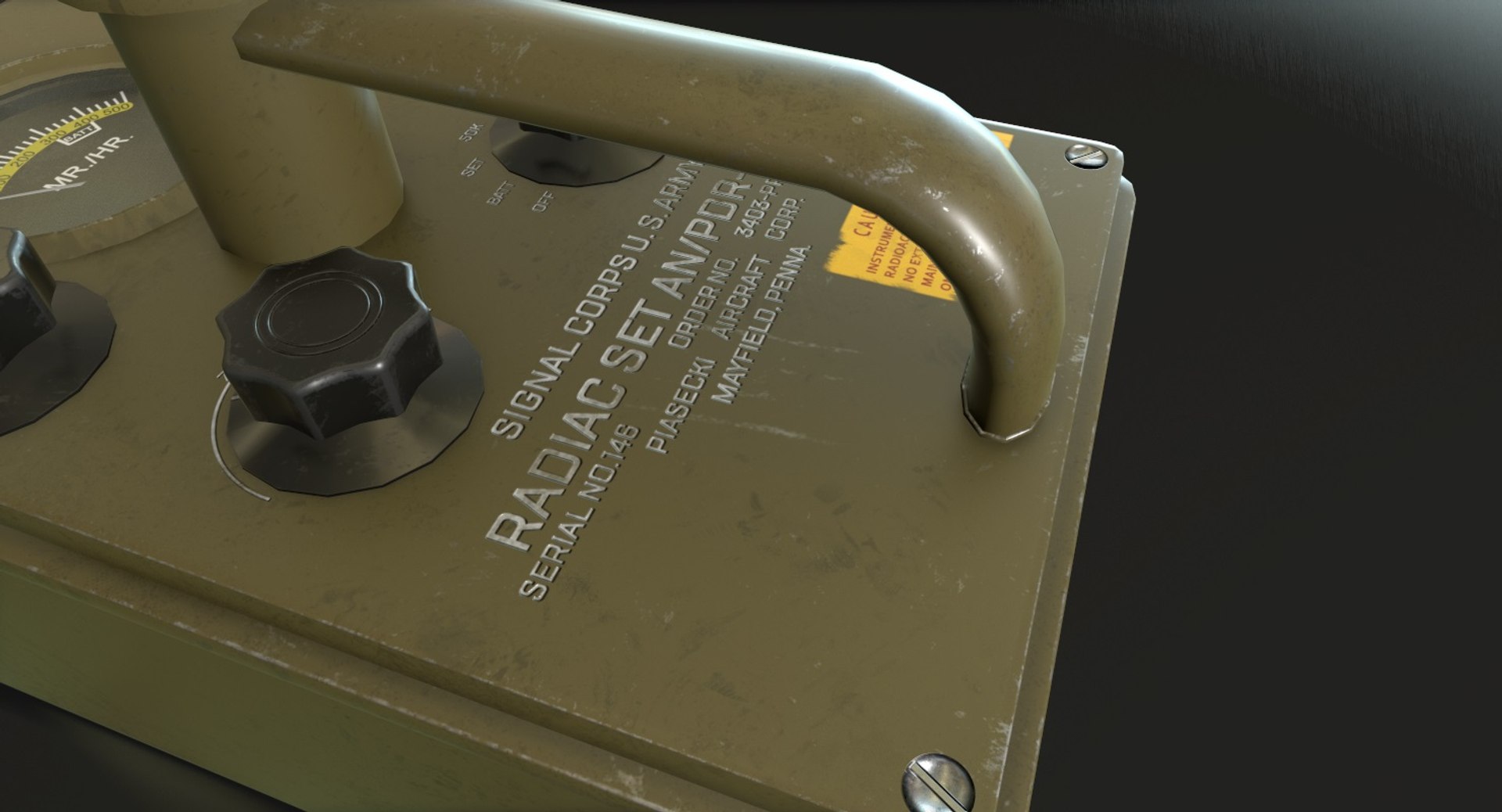 3D Radiac Set Polys | 1148460 | TurboSquid