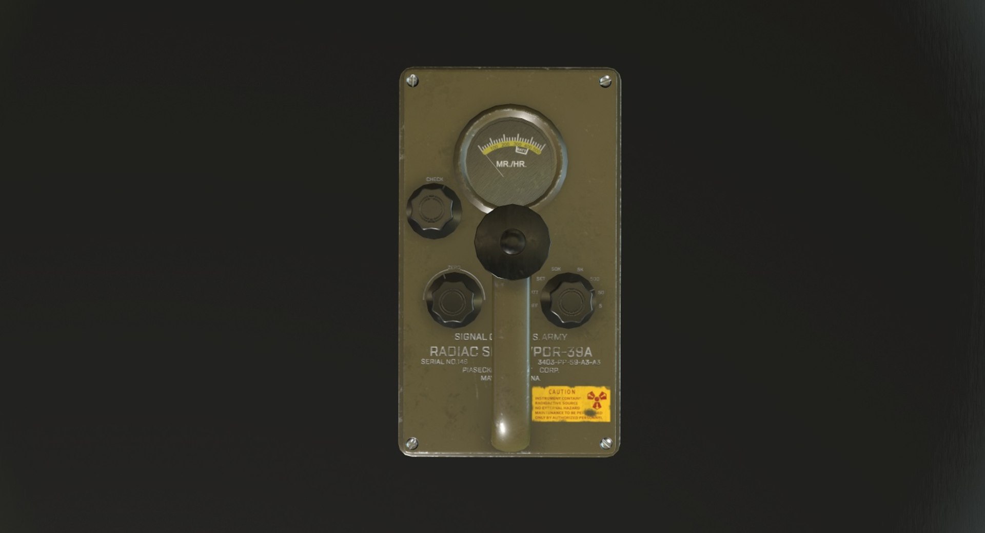 3D Radiac Set Polys | 1148460 | TurboSquid