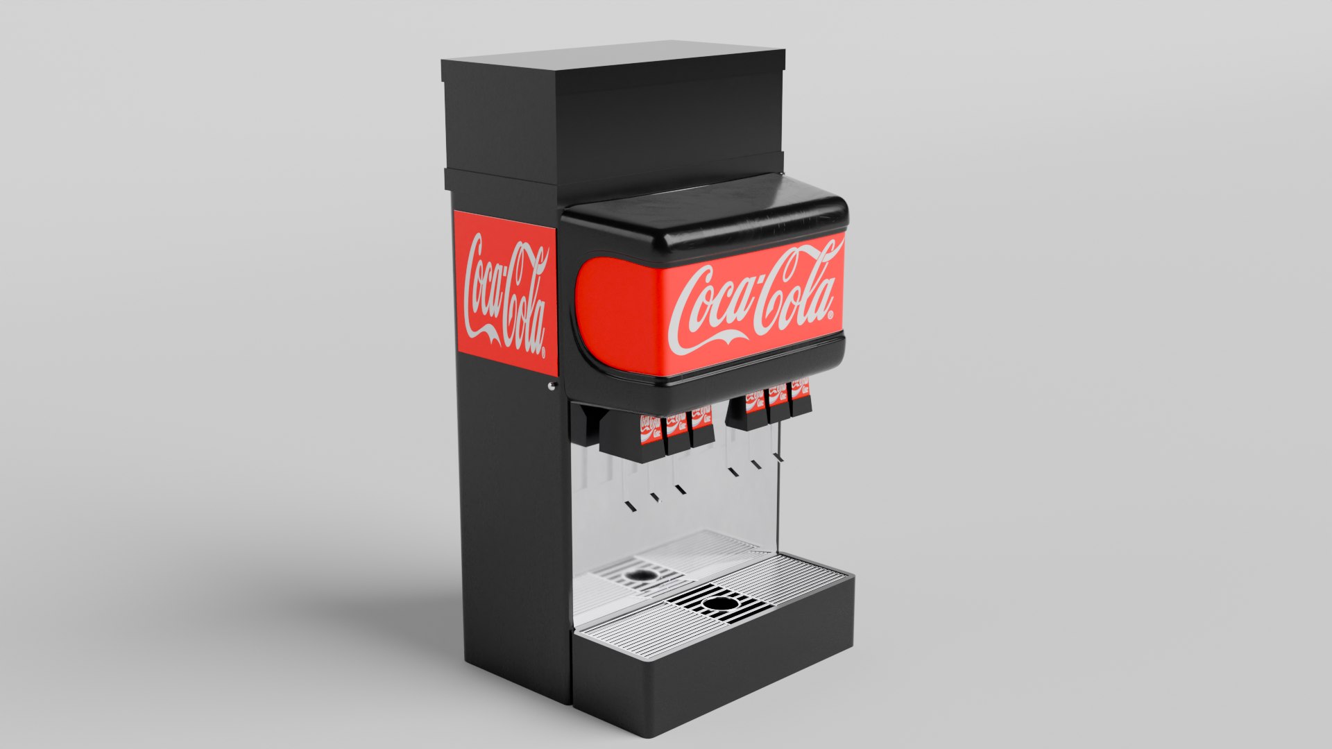 Coca Cola Soda Machine 3D - TurboSquid 2293390