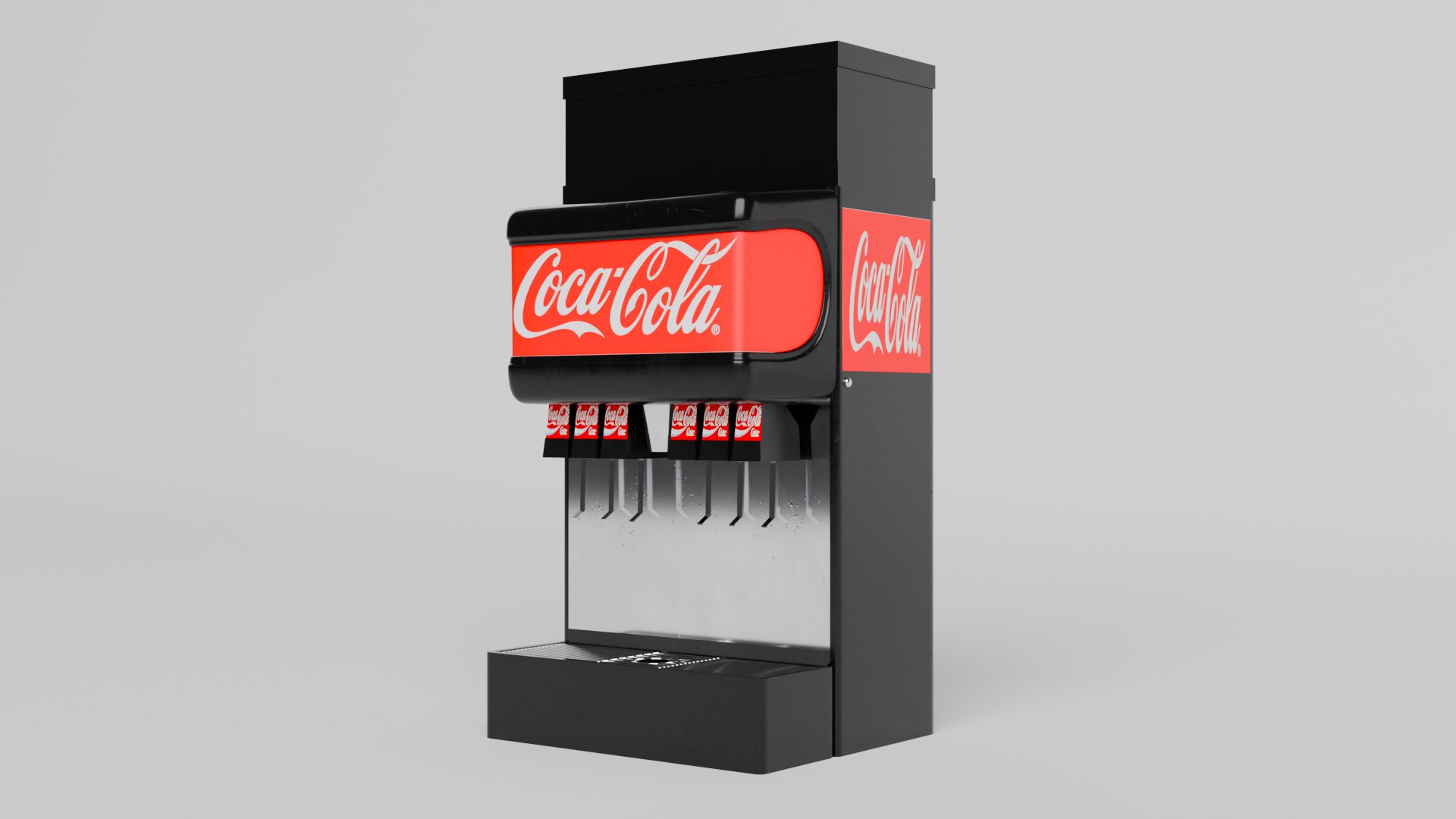 Coca Cola Soda Machine 3D - TurboSquid 2293390