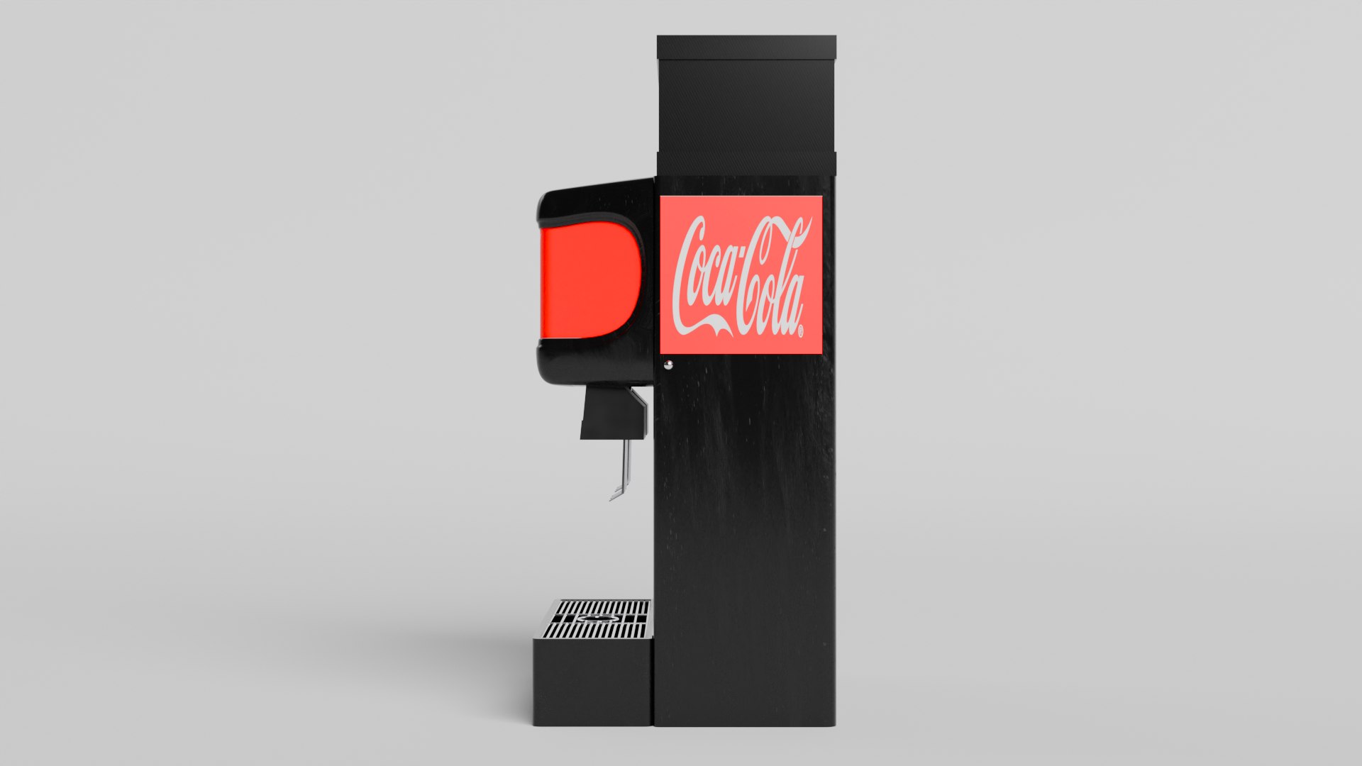 Coca Cola Soda Machine 3D - TurboSquid 2293390