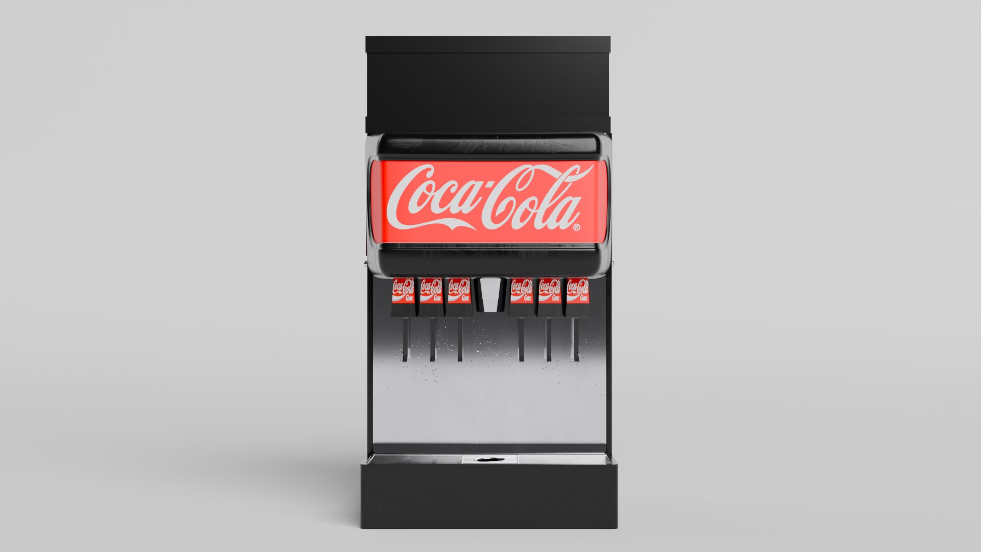 Coca Cola Soda Machine 3D - TurboSquid 2293390