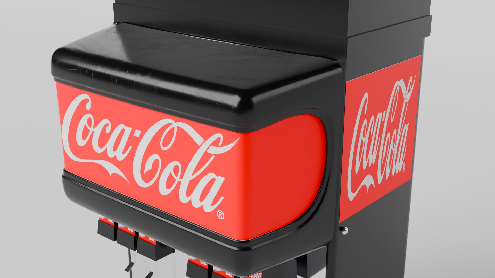 Coca Cola Soda Machine 3D - TurboSquid 2293390