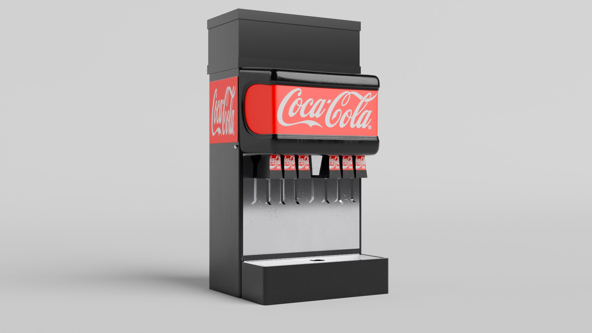 Coca Cola Soda Machine 3D - TurboSquid 2293390