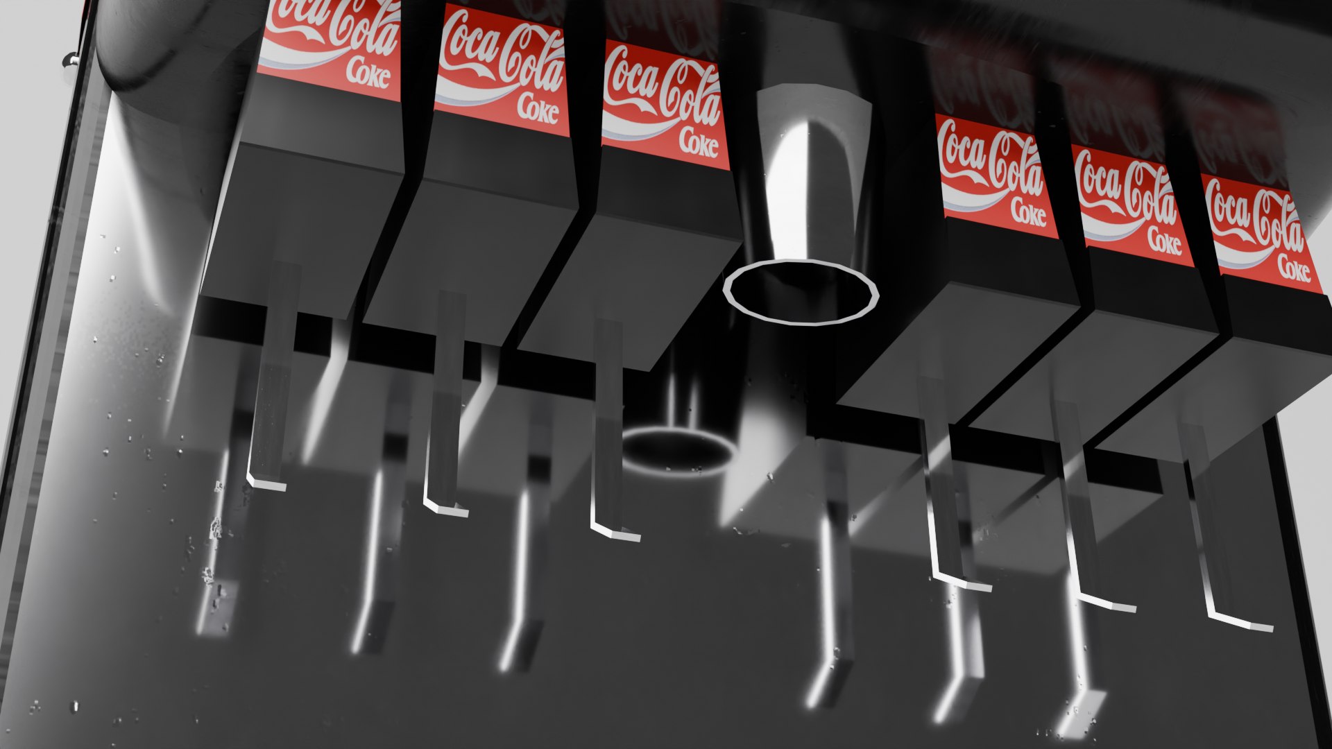 Coca Cola Soda Machine 3D - TurboSquid 2293390