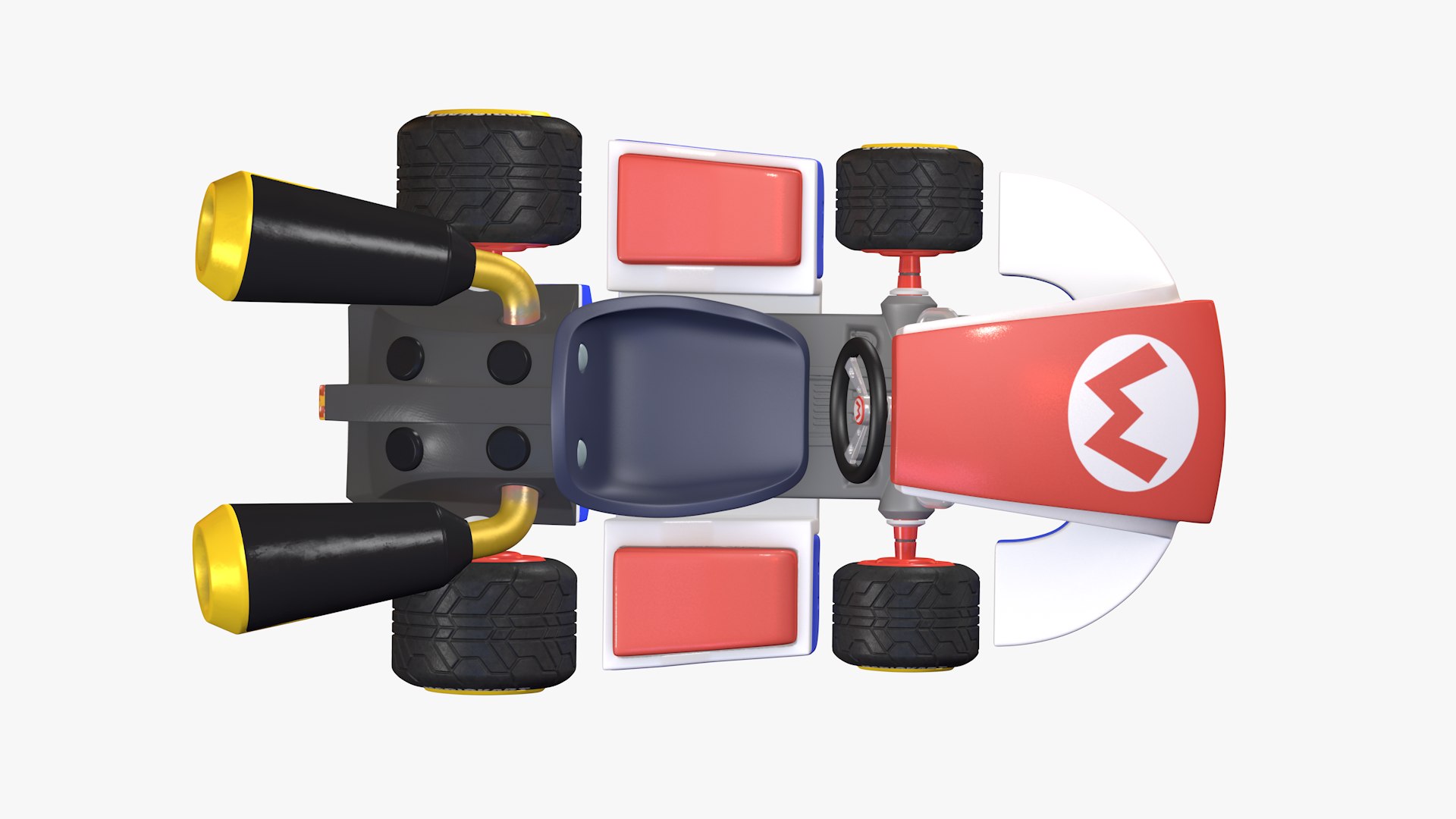 Kart - Super Mario 3D Model - TurboSquid 1627633