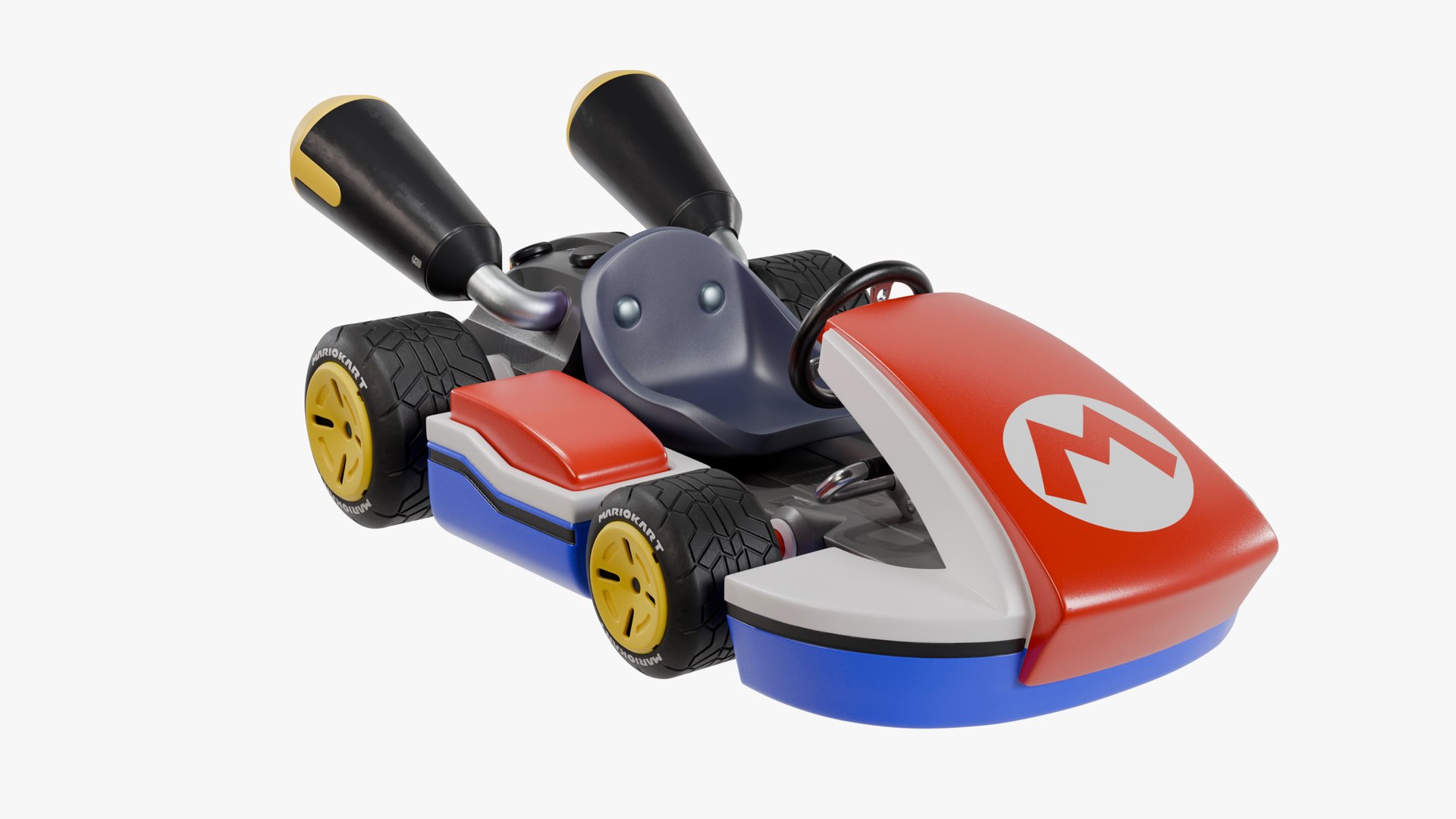 Kart - Super Mario 3D Model - TurboSquid 1627633
