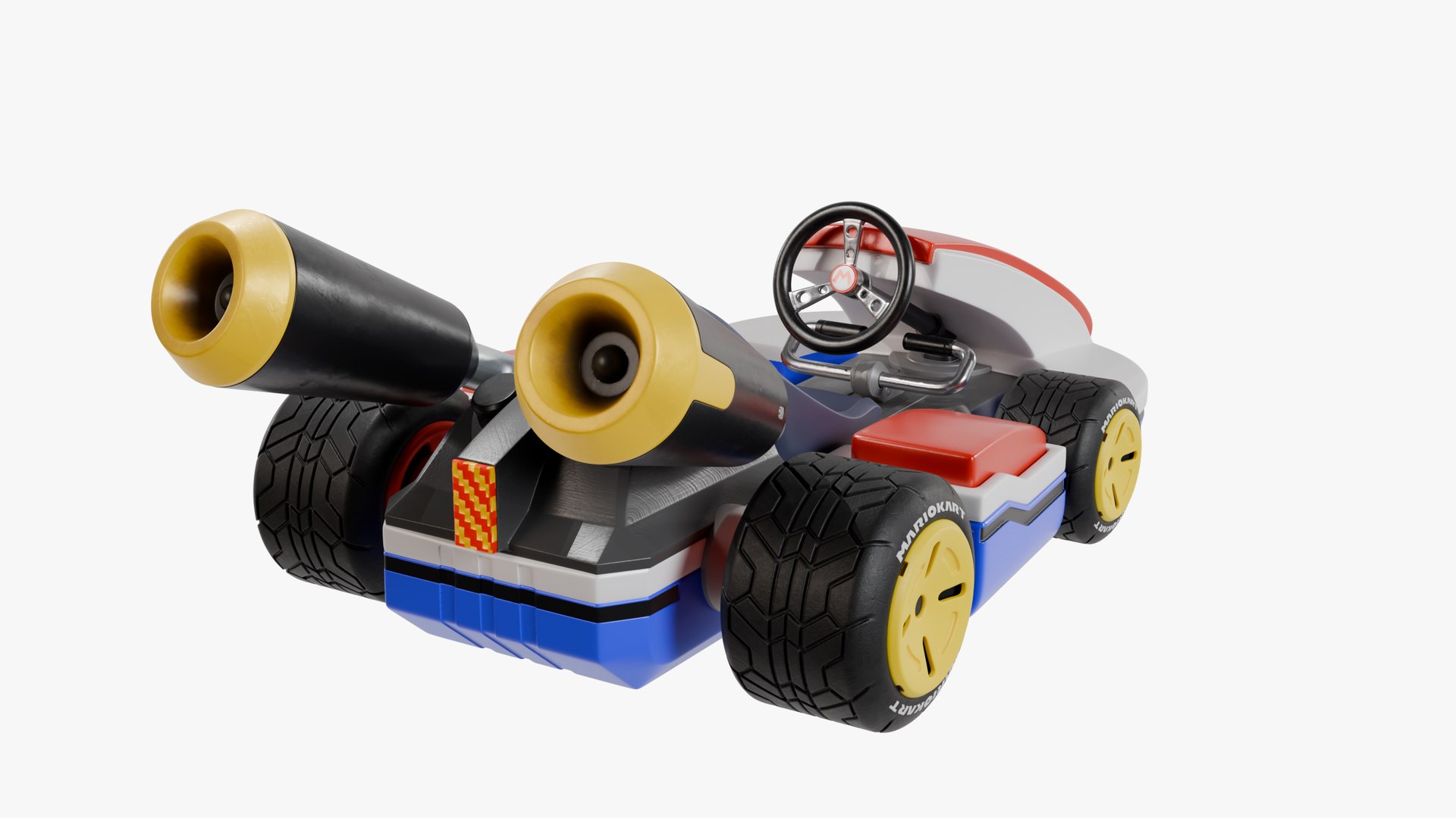 Kart - Super Mario 3D Model - TurboSquid 1627633