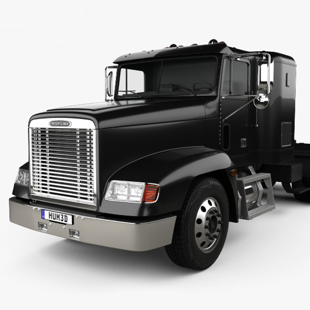 3D Freightliner Fld 120 Model - TurboSquid 1507043