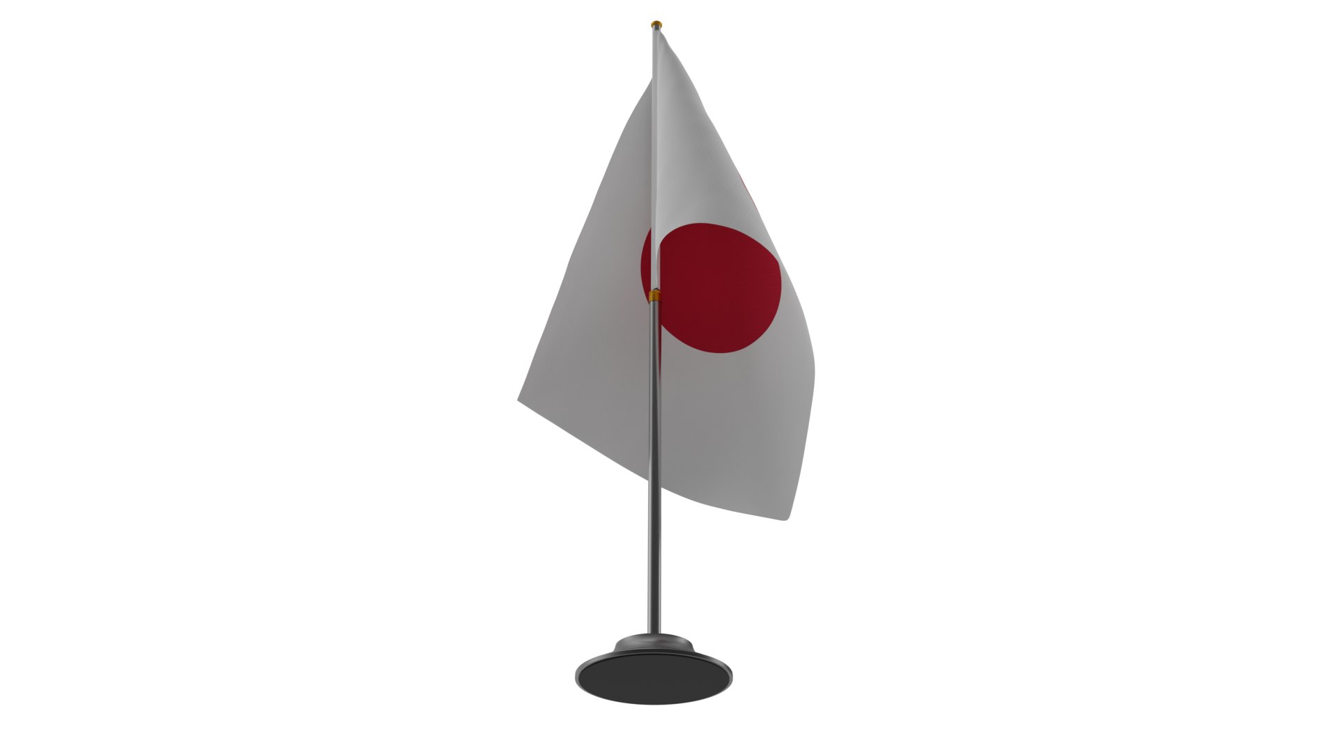 Table Flag Japan Model - TurboSquid 2193217