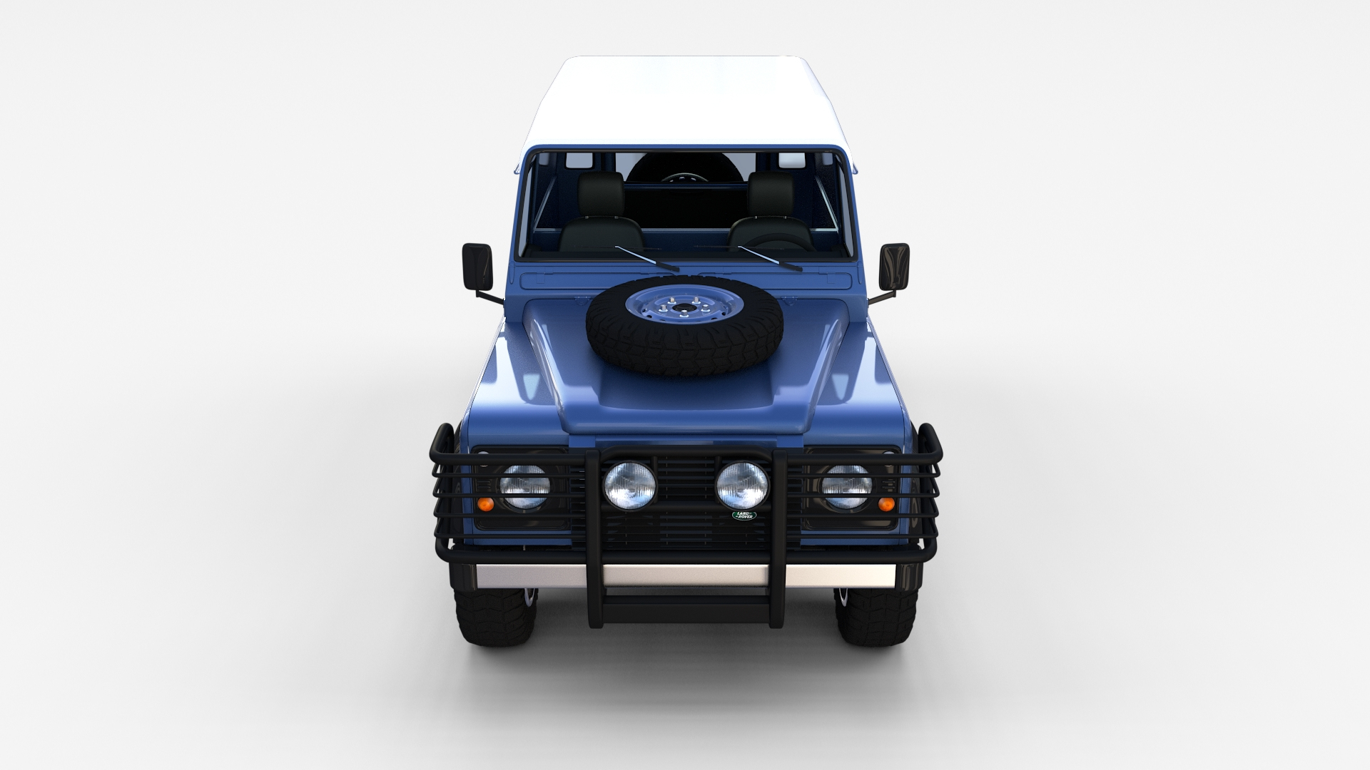 Land Rover Defender 90 3d Model