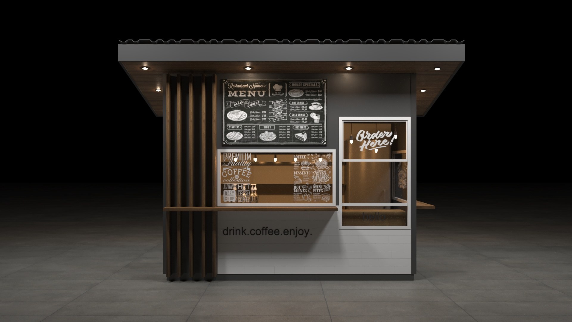 Free Coffee 3D Model - TurboSquid 2210878