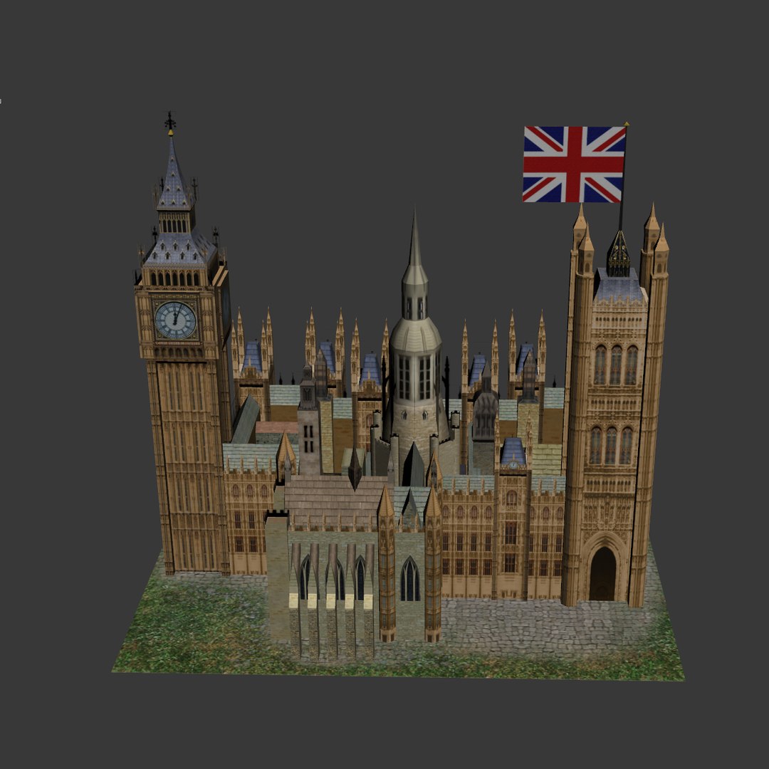 Westminster Kingdom Abby 3d Model