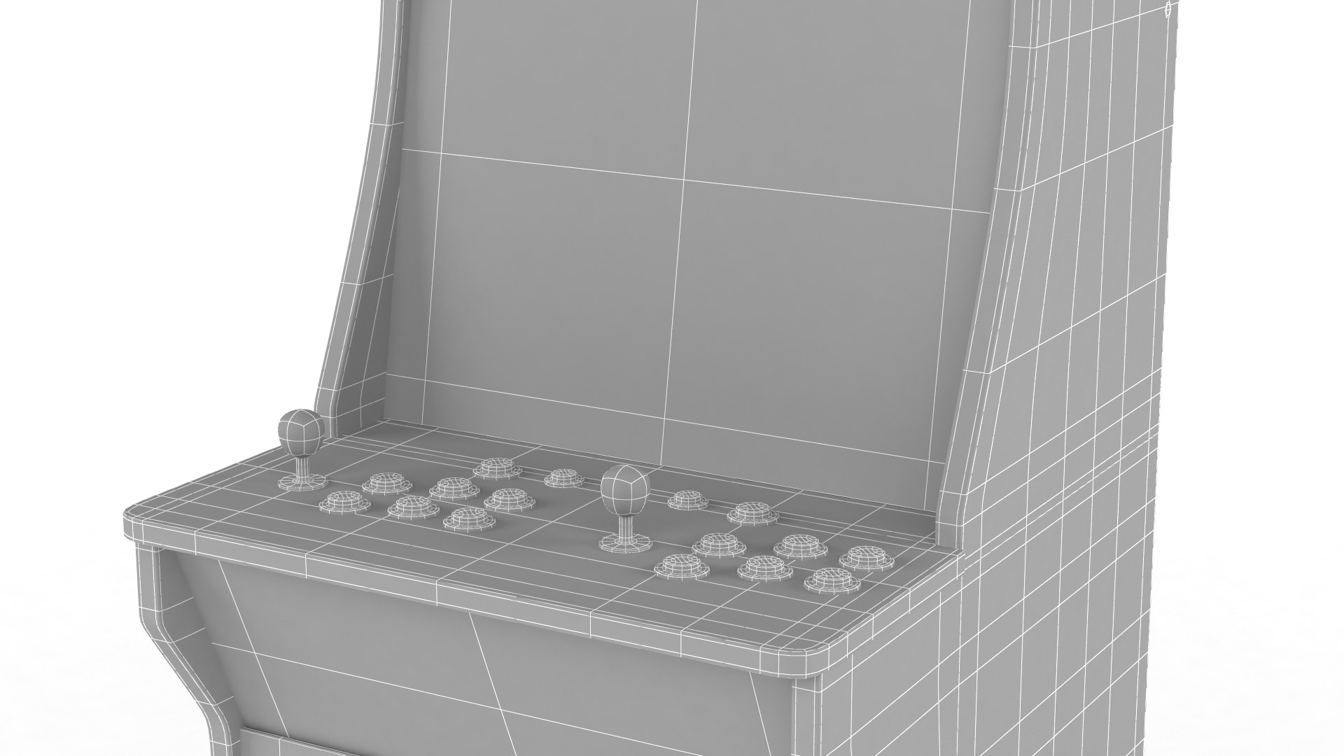 Arcade Machine 3D Model - TurboSquid 1863712