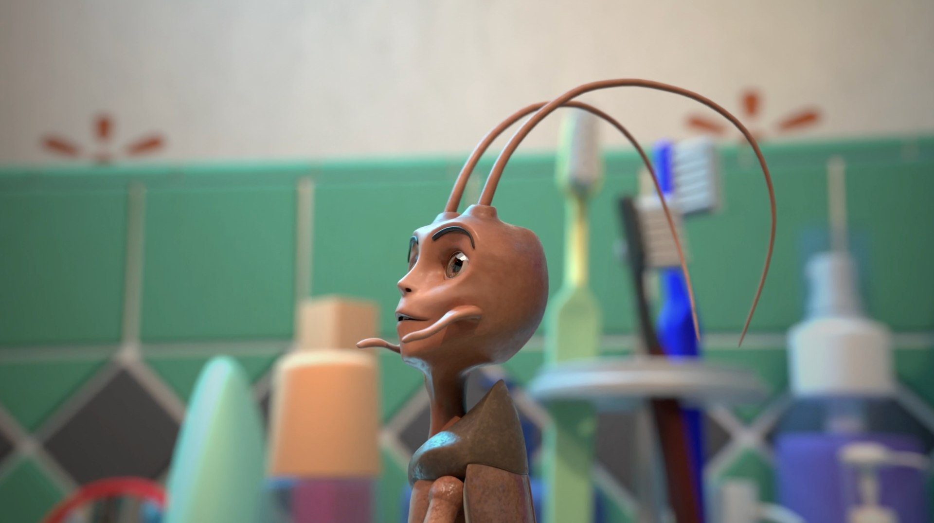 3D Character BUG - Fully Rigged - MoCap Ready - TurboSquid 2358028