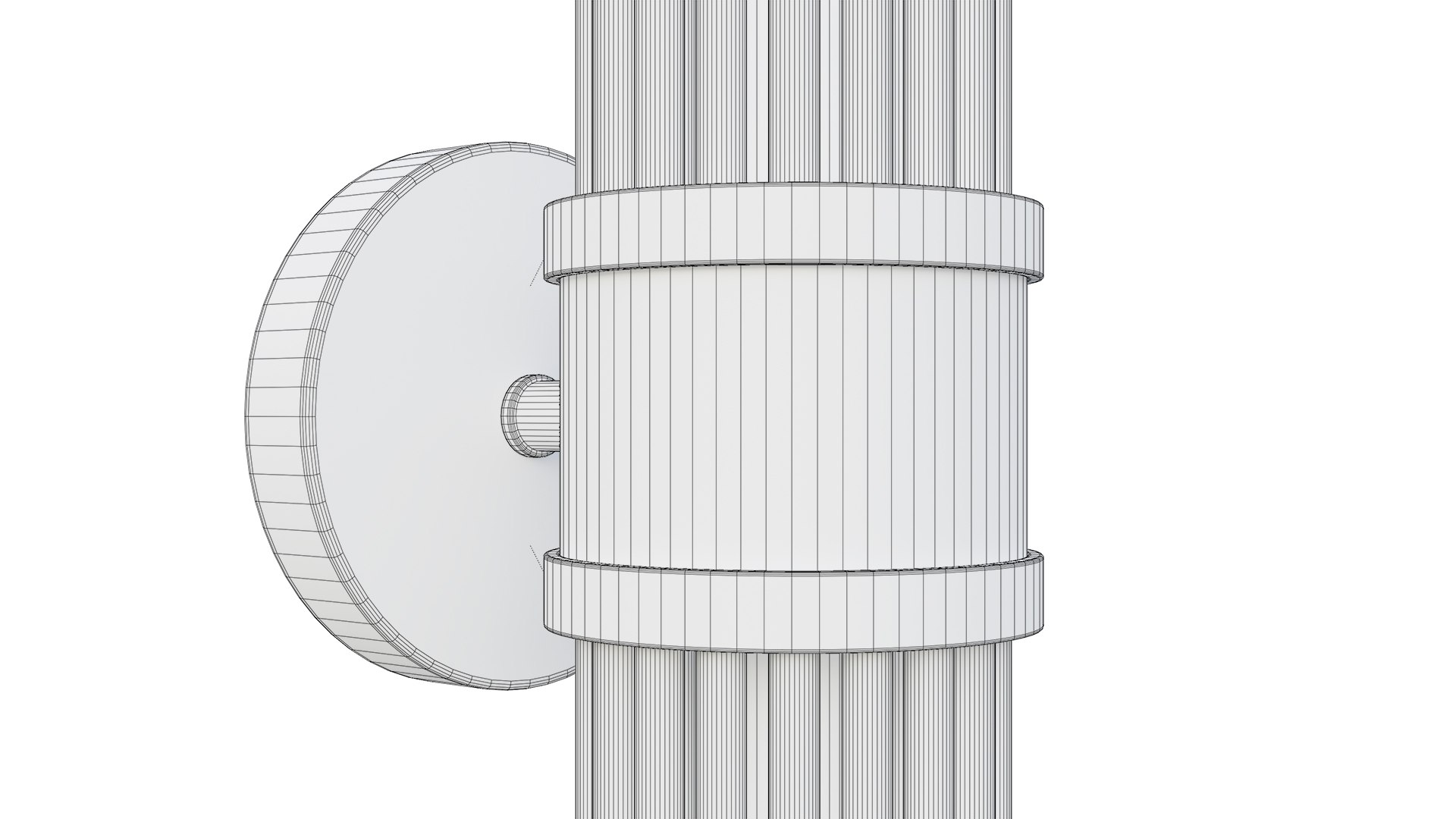 Glass Crystal Wall Light 3D - TurboSquid 2117522