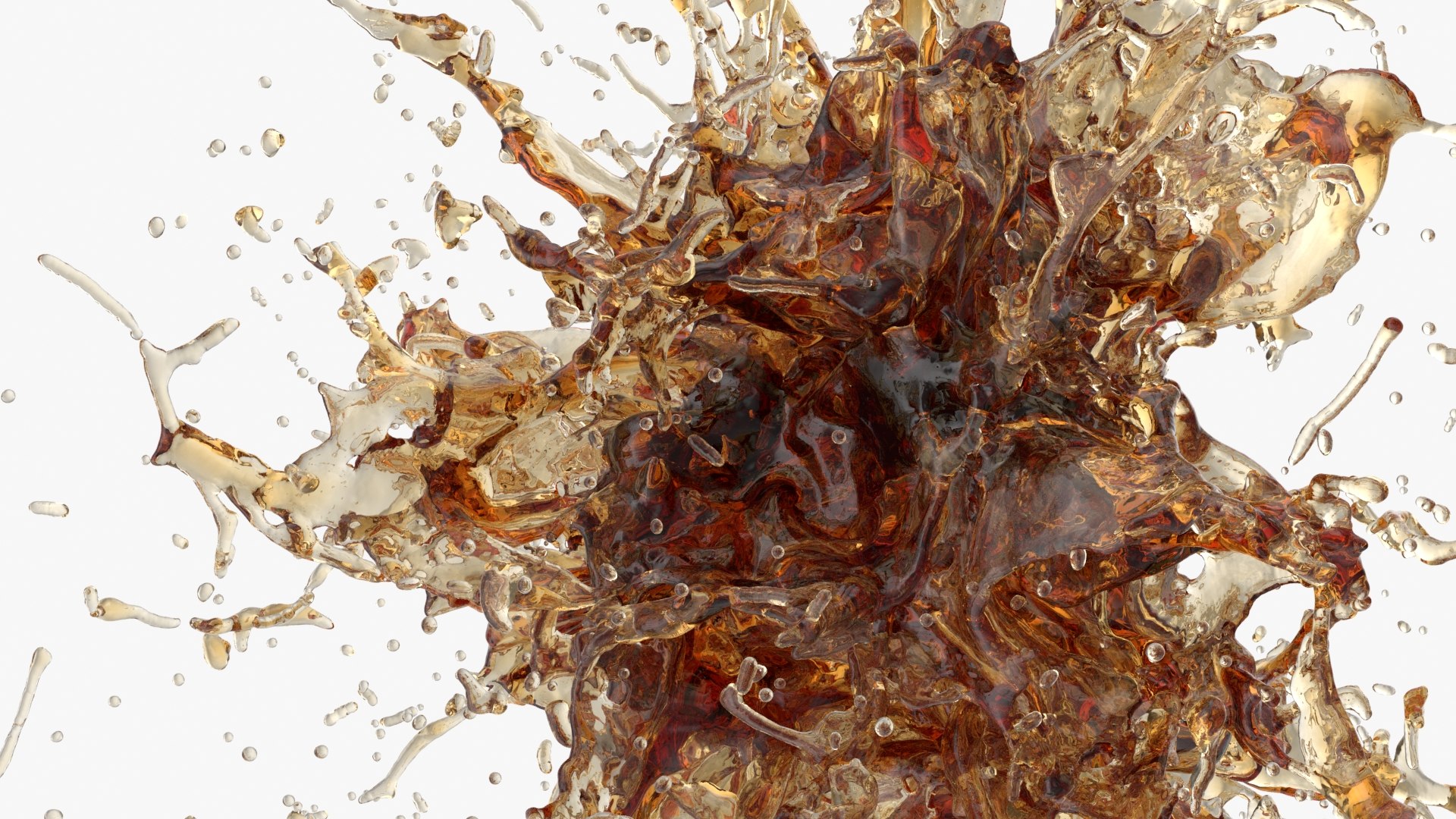Soda Splash 16 3D Model - TurboSquid 1913510