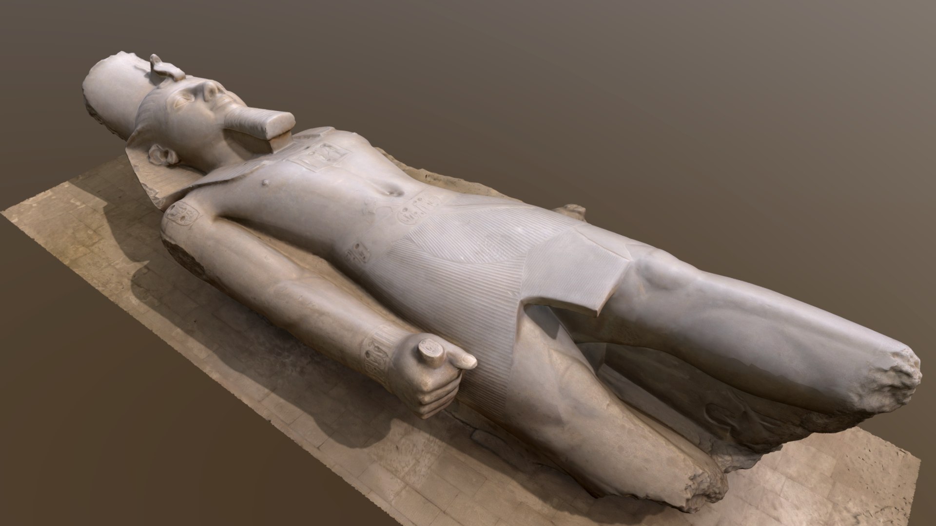 3D model Statue of Ramses II in Memphis - TurboSquid 2157489