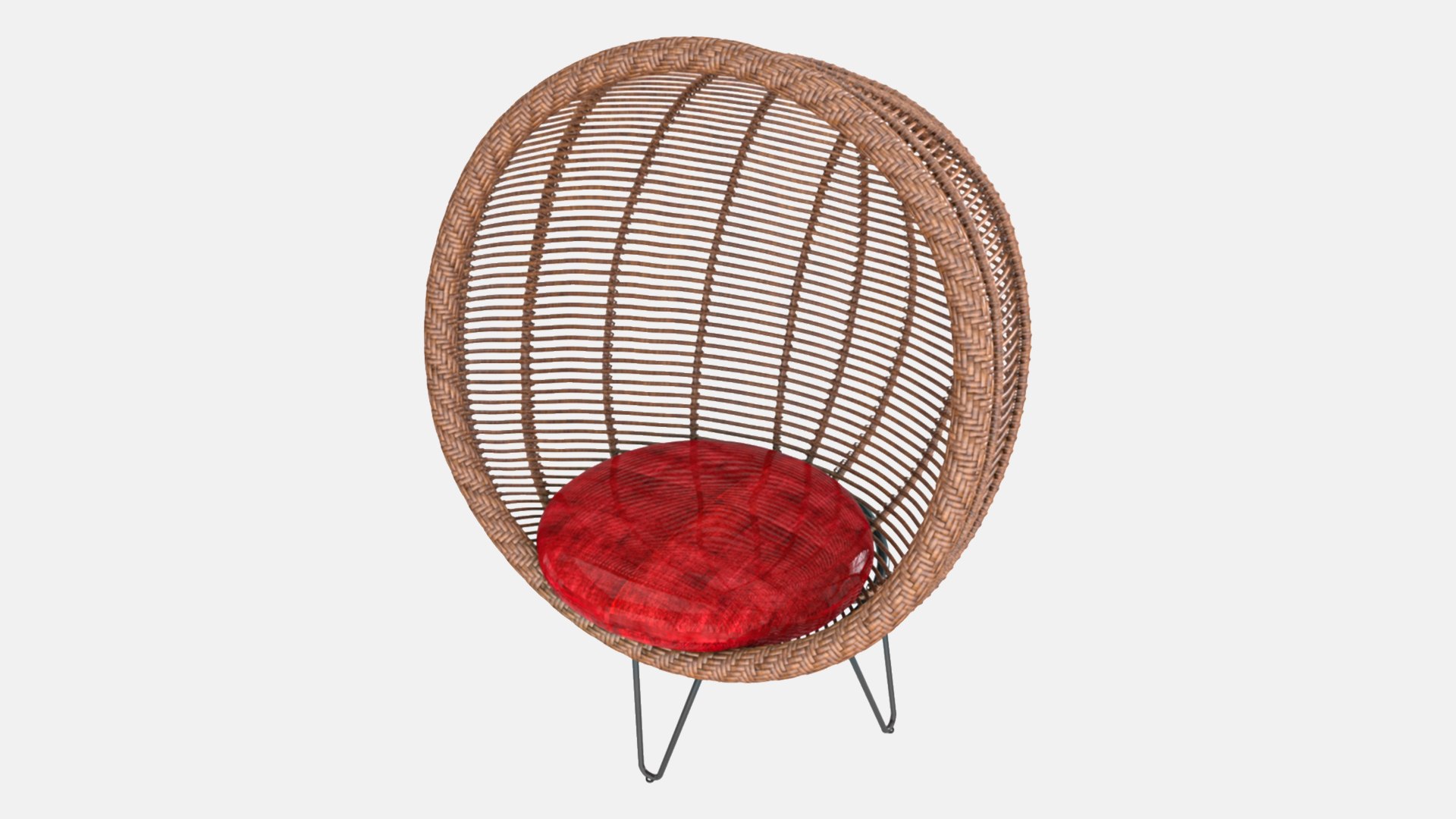 Cocoon Chair Model - TurboSquid 1989647