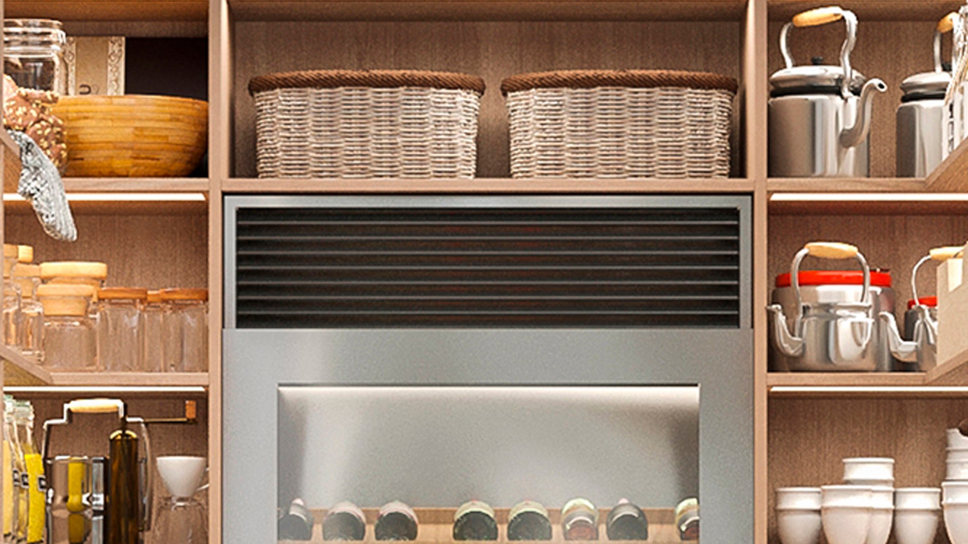 Pantry With Spices Kitchen Utensils Model - TurboSquid 2008689