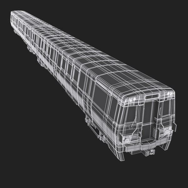 subway station metro 3d model