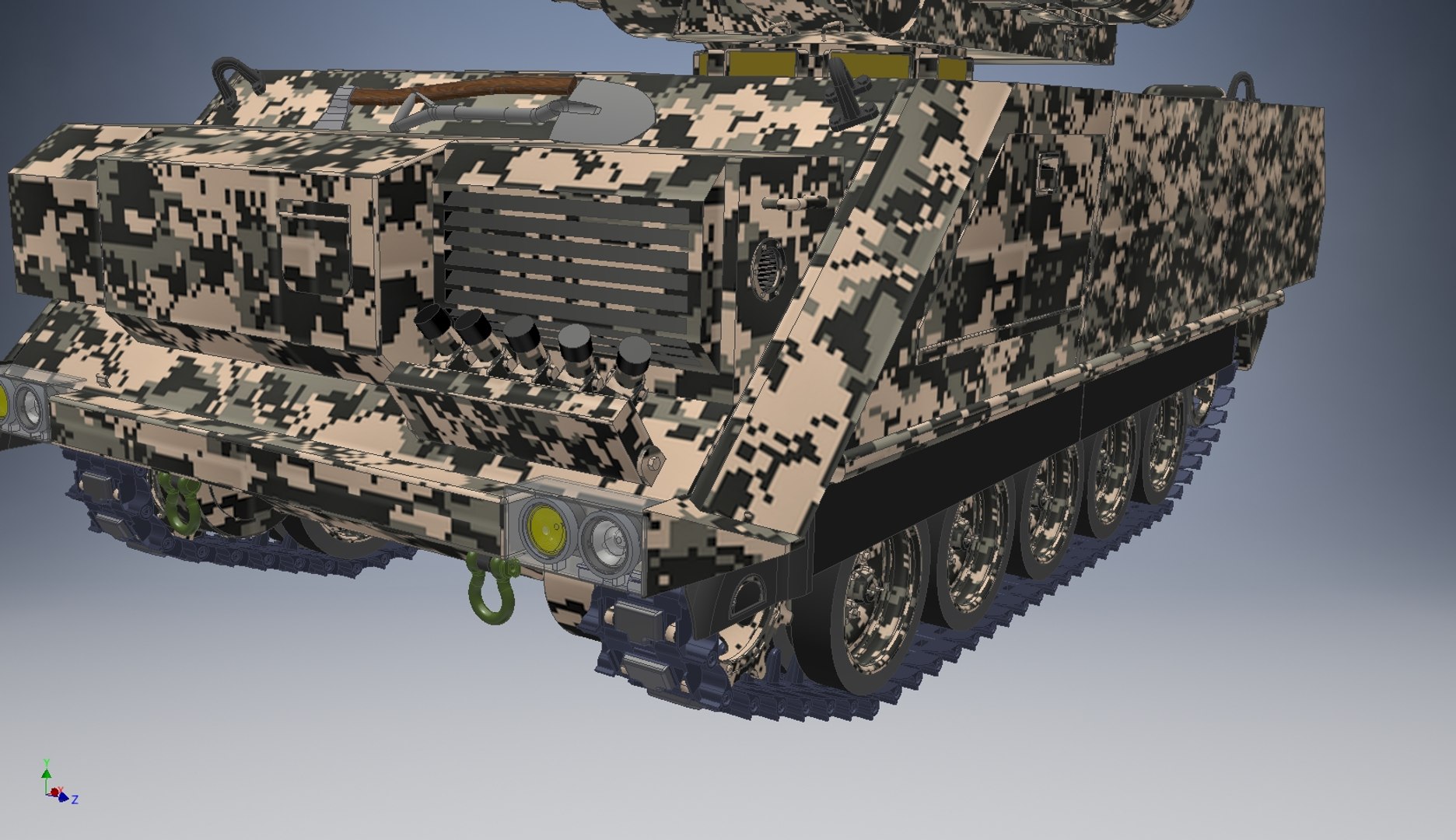 3D Air Defense Anti-tank Adats - TurboSquid 1288561