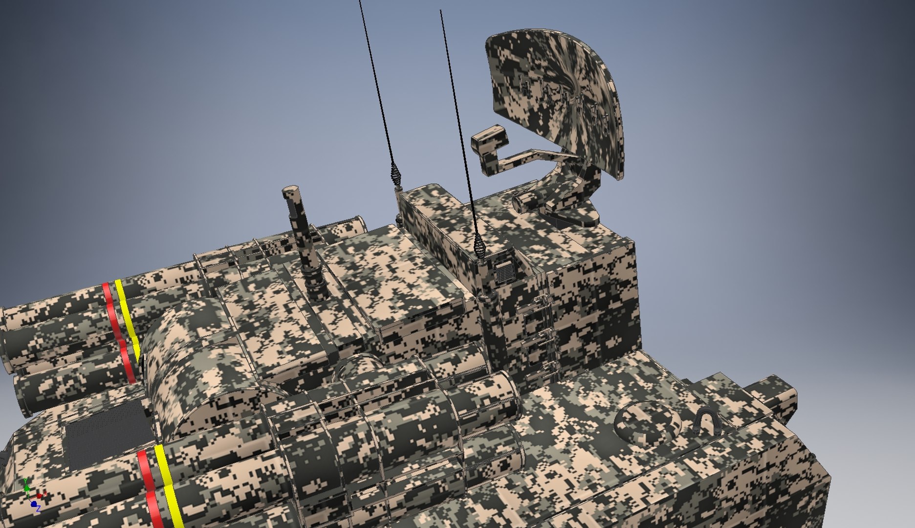 3D Air Defense Anti-tank Adats - TurboSquid 1288561