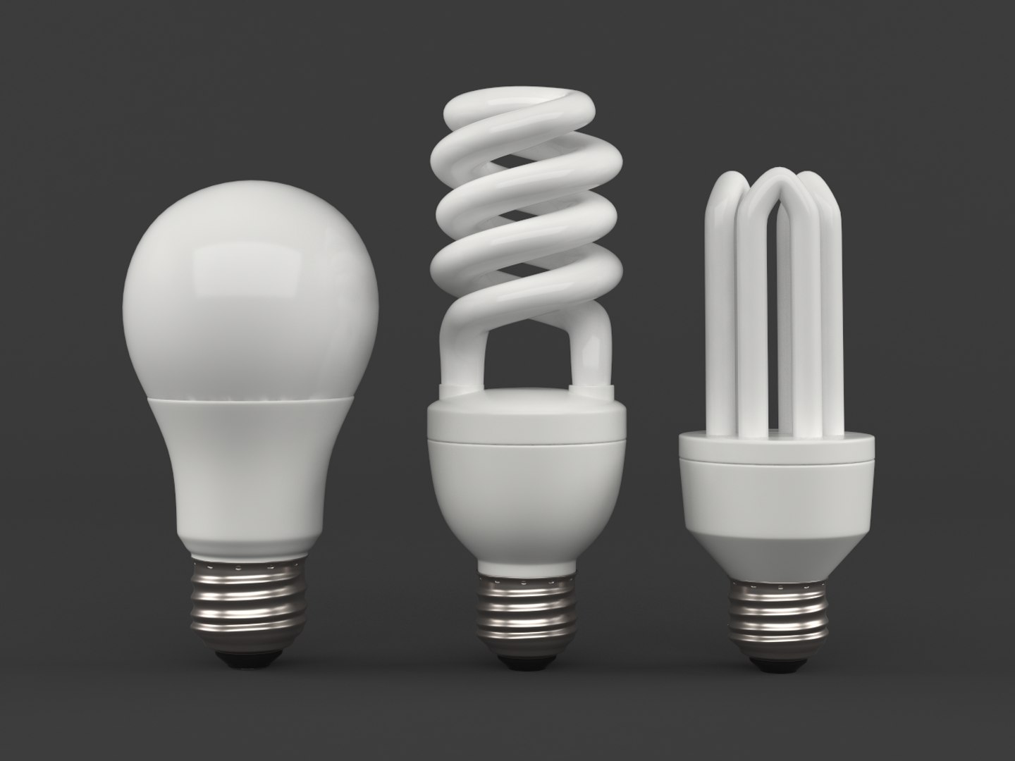 Led Light Bulbs 3D Model - TurboSquid 1646711