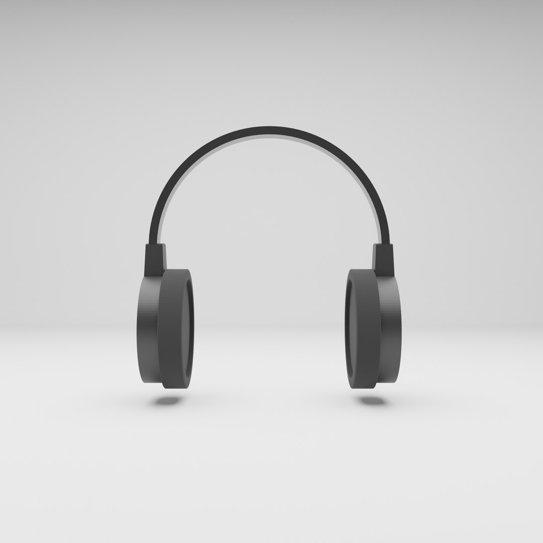 Free Low Poly Headphones 3D Model - TurboSquid 1767546