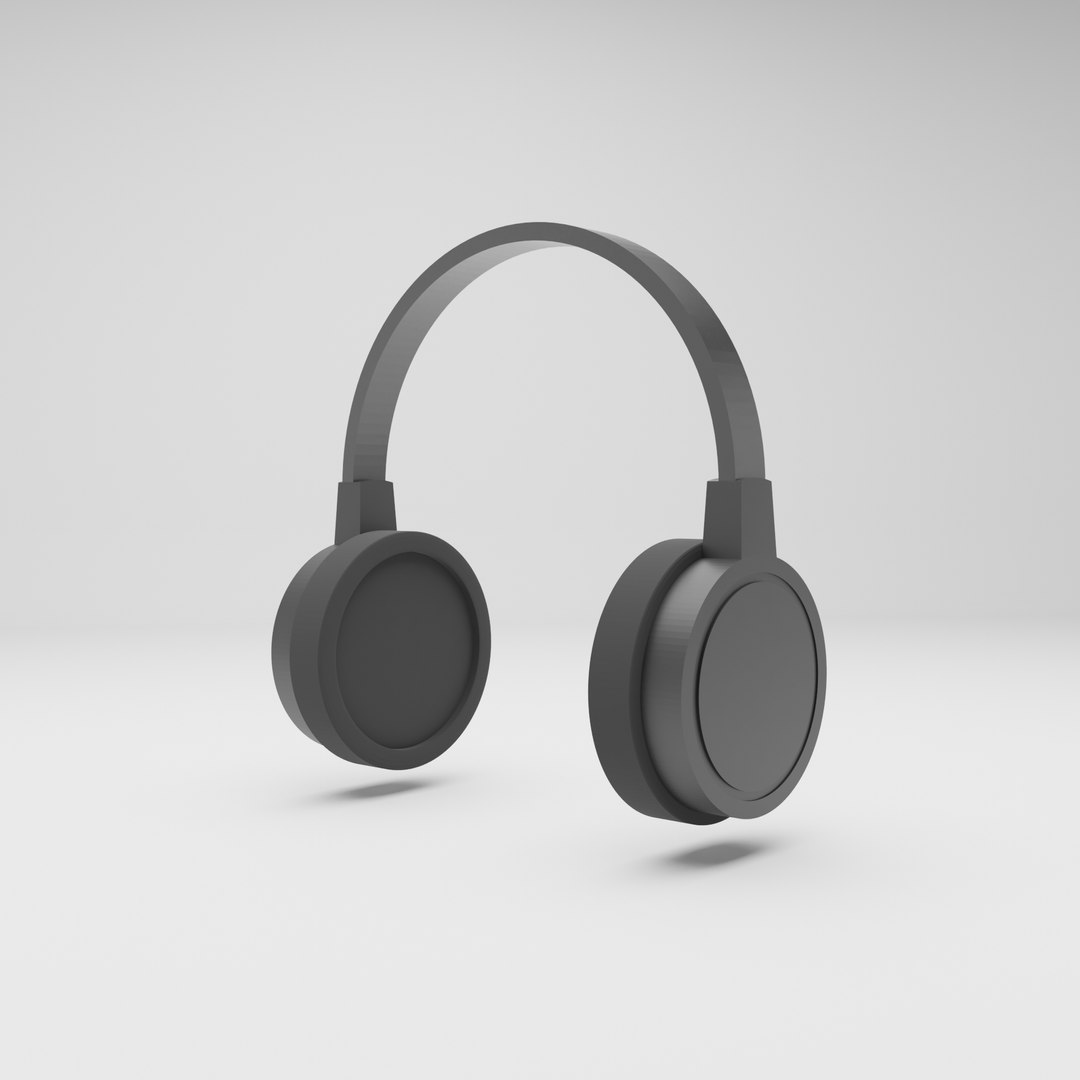Free Low Poly Headphones 3D Model - TurboSquid 1767546
