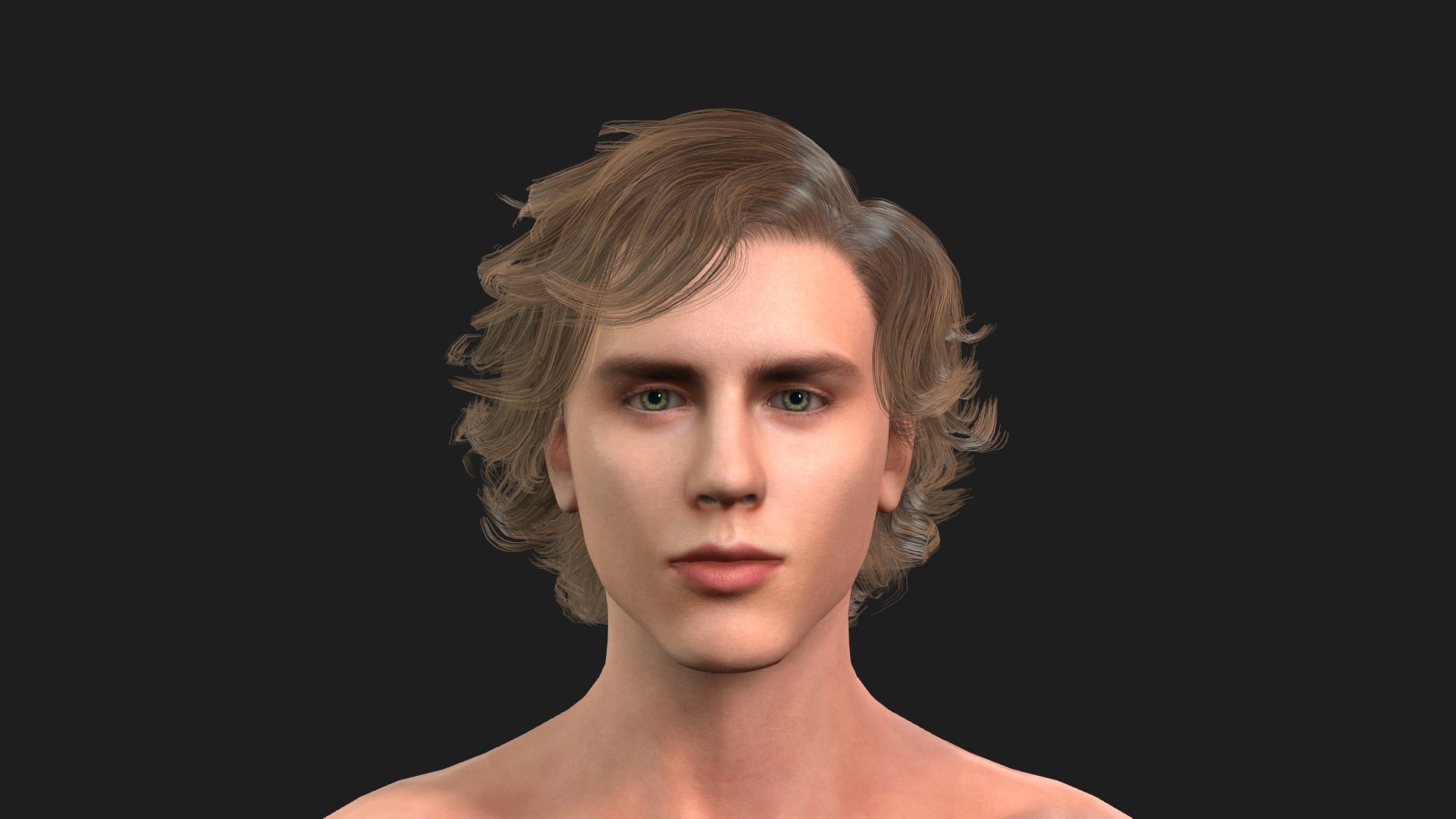 3D Realistic Male Model Fully Rigged And Animation Ready Model ...