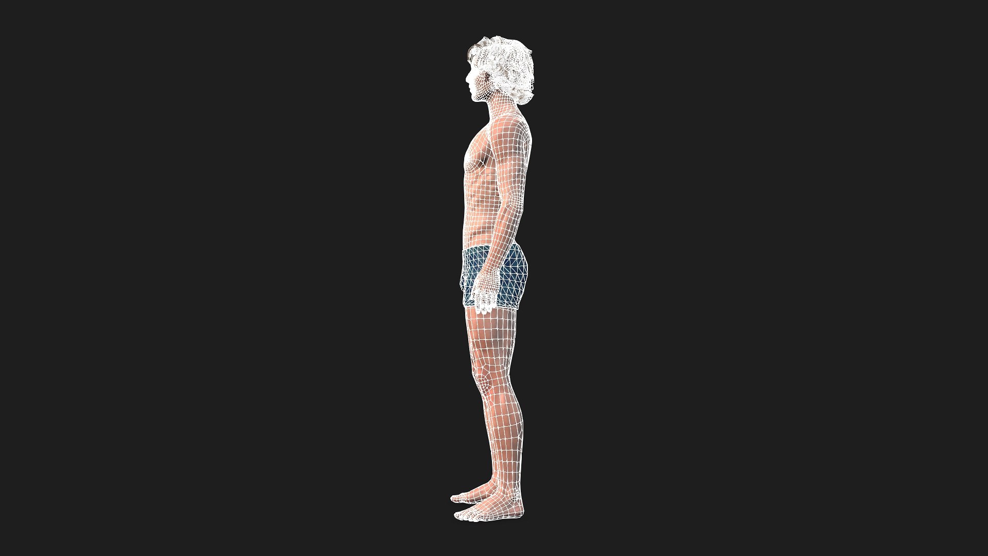 3D Realistic Male Model Fully Rigged And Animation Ready Model ...