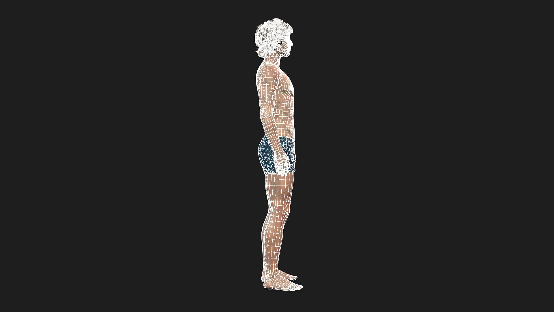3D Realistic Male Model Fully Rigged And Animation Ready Model ...