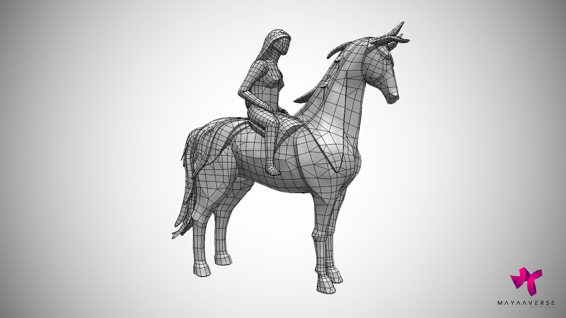 Femalewithhorse 3D Model - TurboSquid 2381850