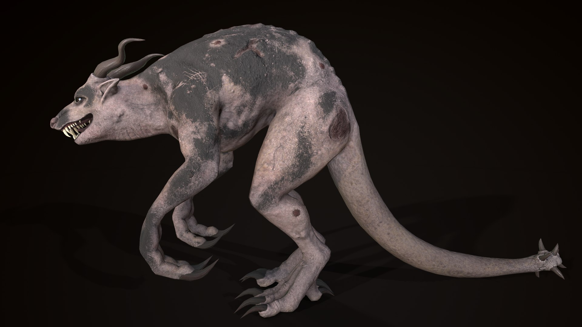 Animations creature 3D model - TurboSquid 1648867